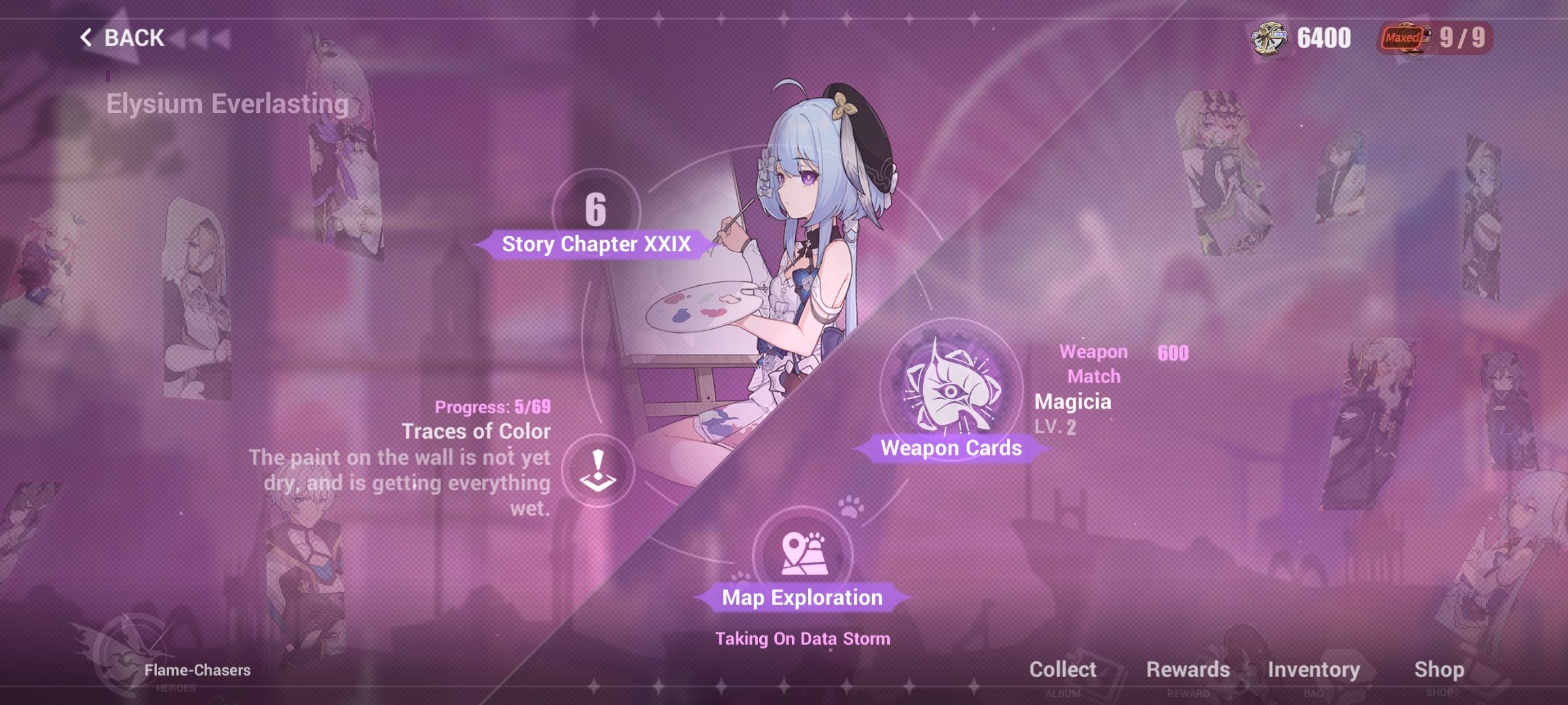 day 4 of speedrunning the whole hi3 story before part 2 + savings ...