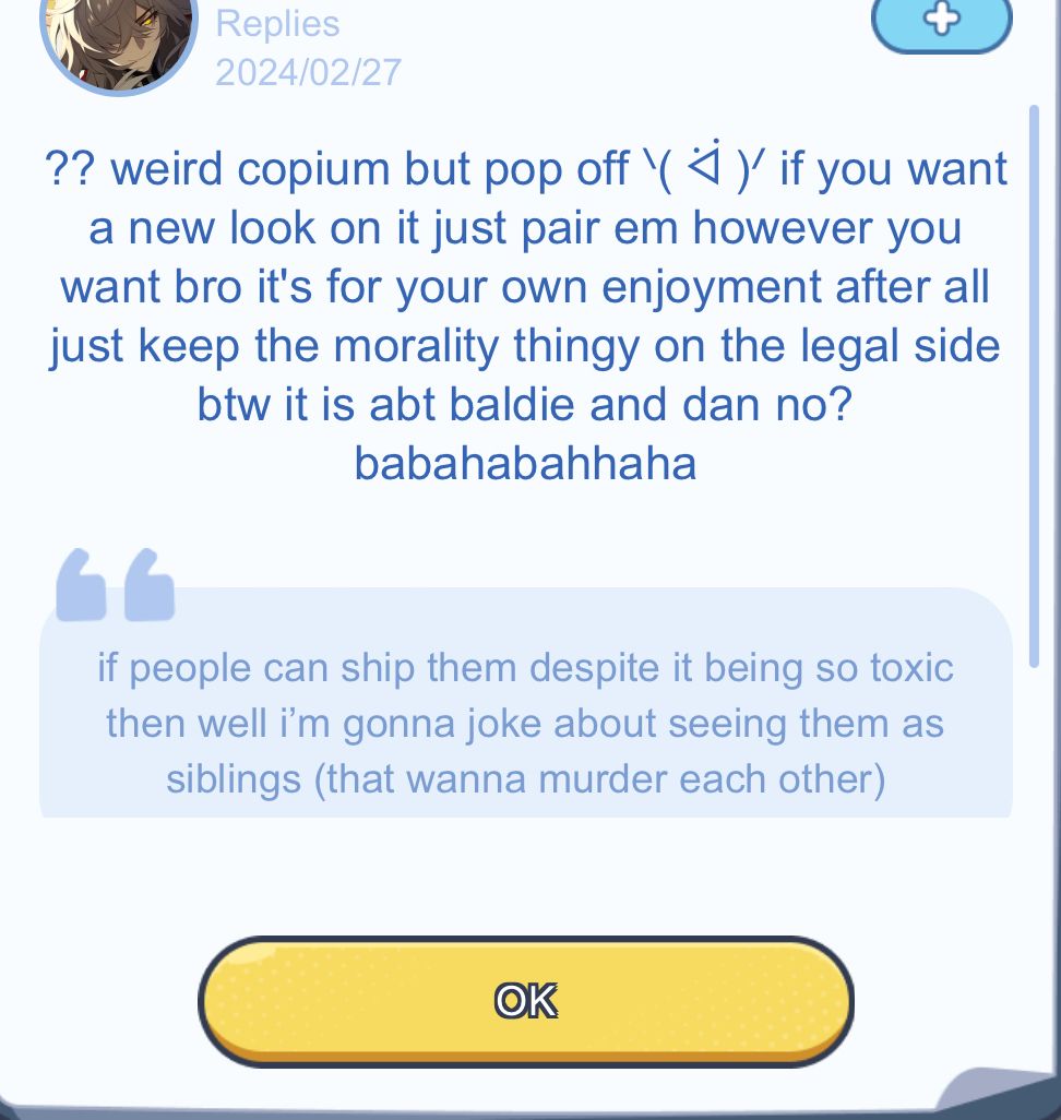 how does bro know ???? | HoYoLAB