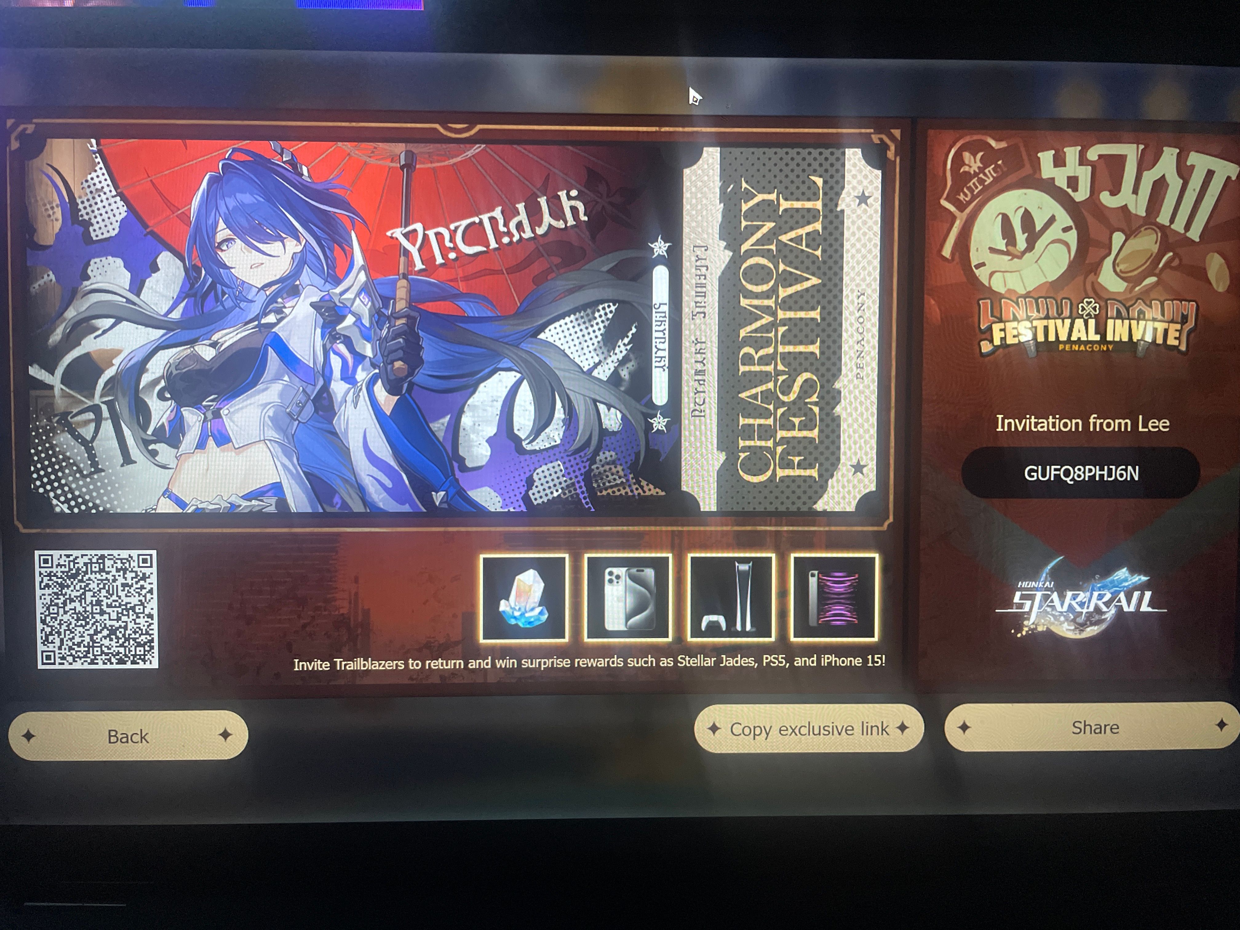 Star Rail Invitation code Honkai: Star Rail | HoYoLAB