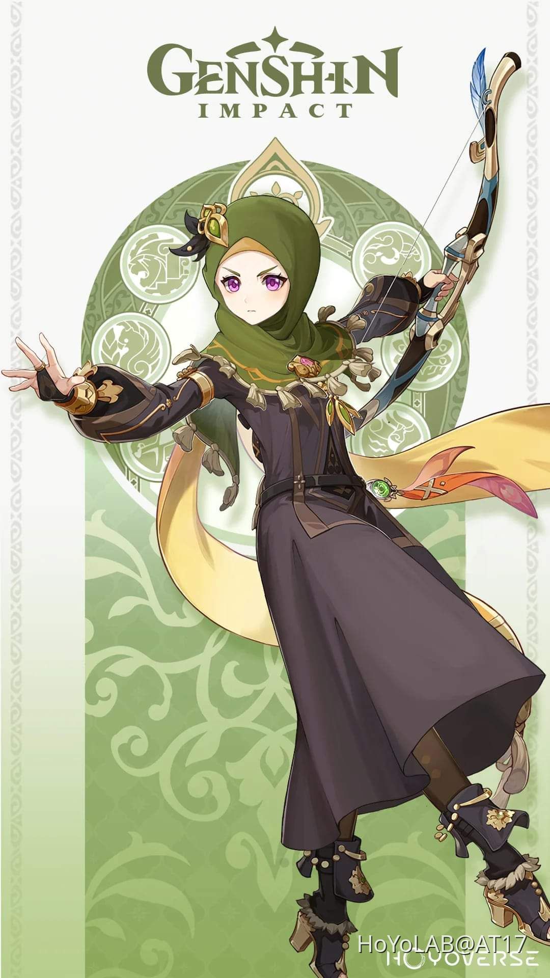 Collei in hijab Genshin Impact | HoYoLAB