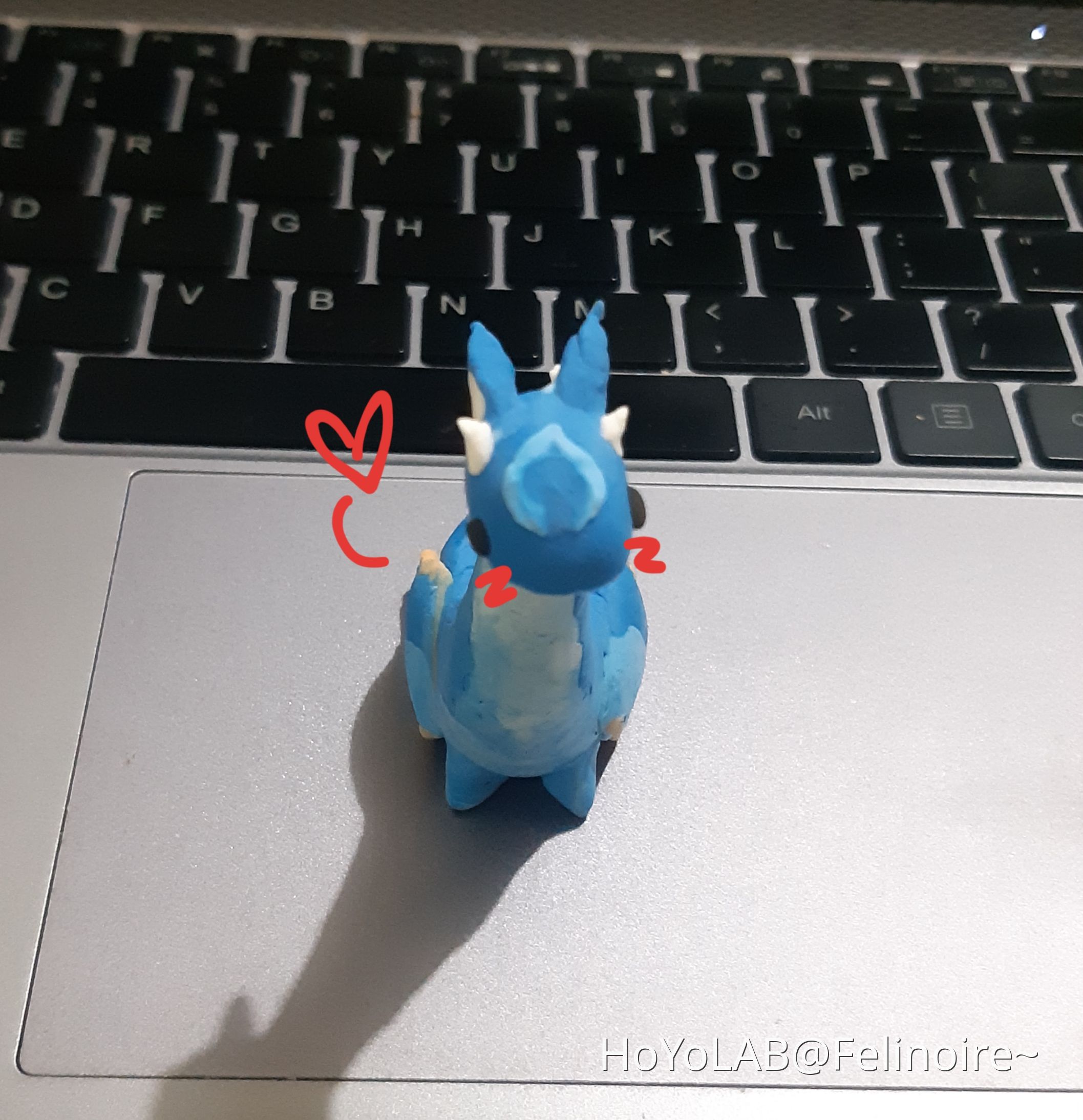 Air dry clay hydro dragon ladle :3 Genshin Impact | HoYoLAB