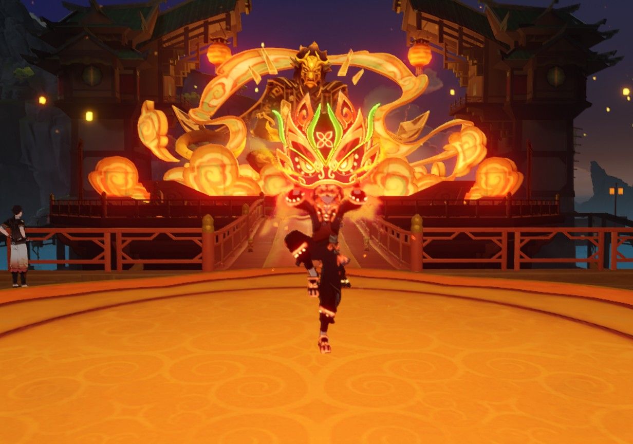 Last night of my lantern rite experience Genshin Impact | HoYoLAB