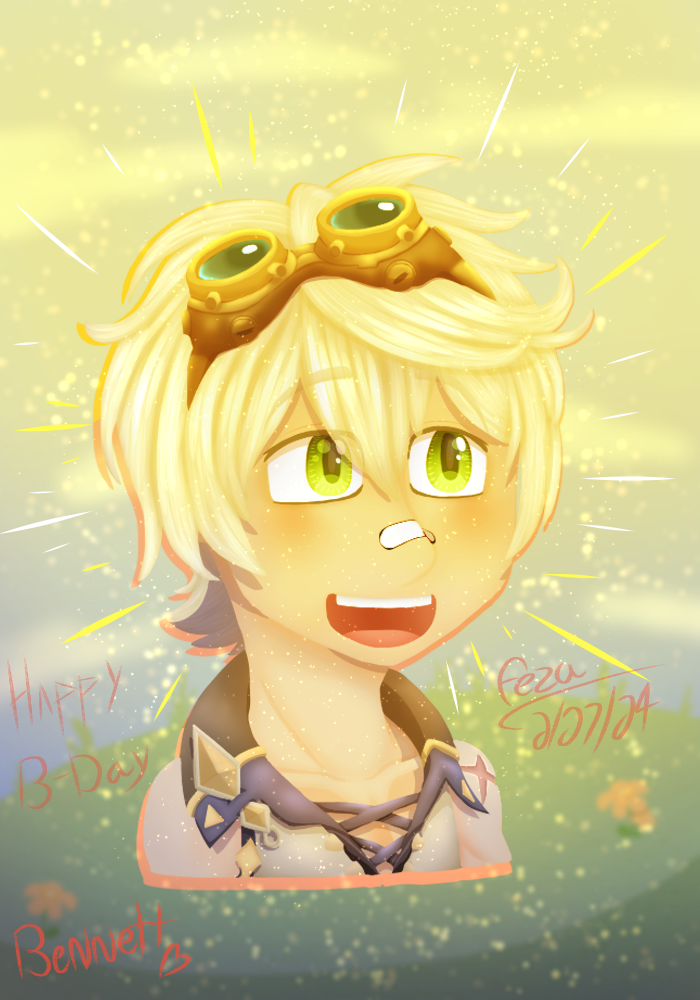 Bennett's Smile Genshin Impact | HoYoLAB