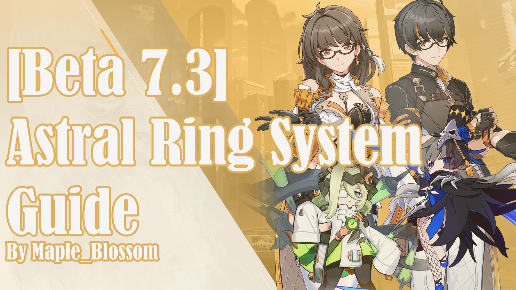 beta 7 . 3 astral ring system guide