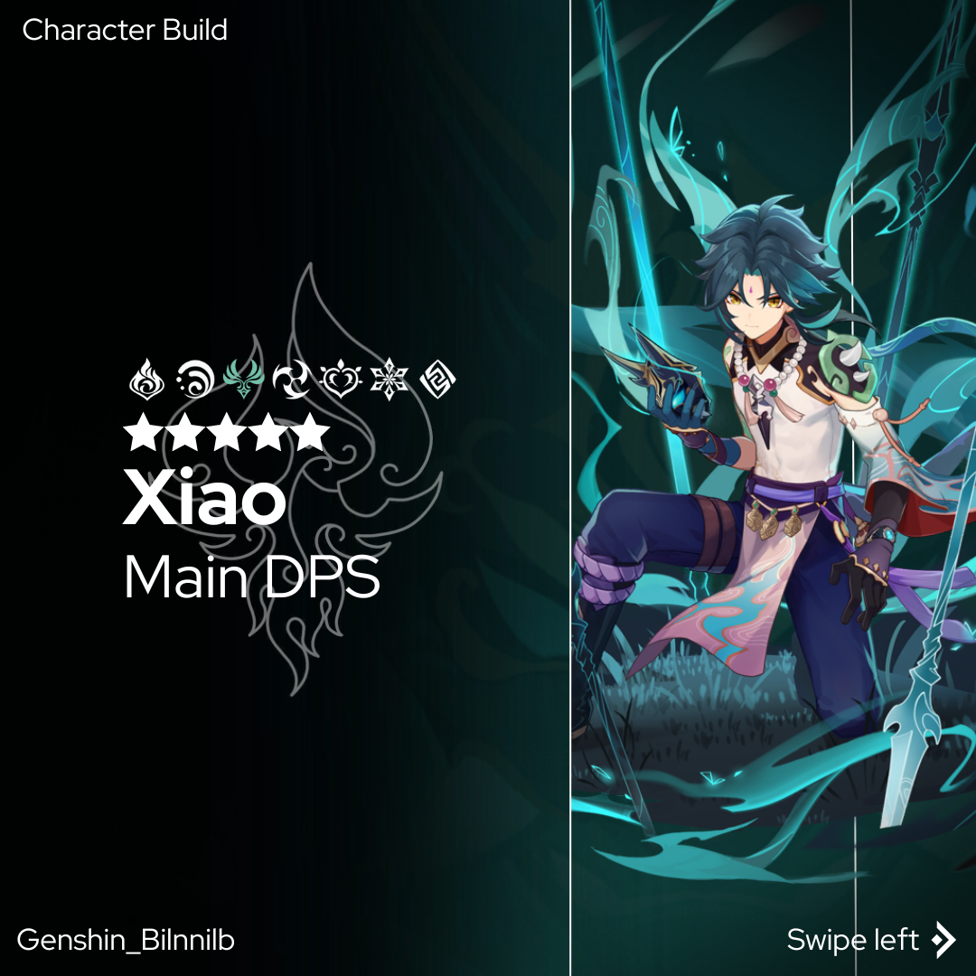 (4.4) Xiao Build Guide as Main DPS Genshin Impact | HoYoLAB