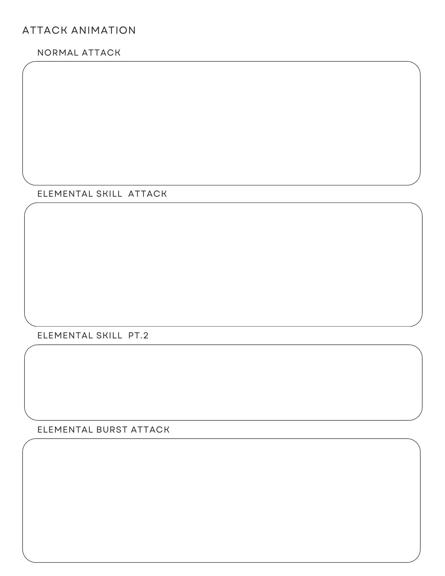 Genshin OC Template Genshin Impact | HoYoLAB