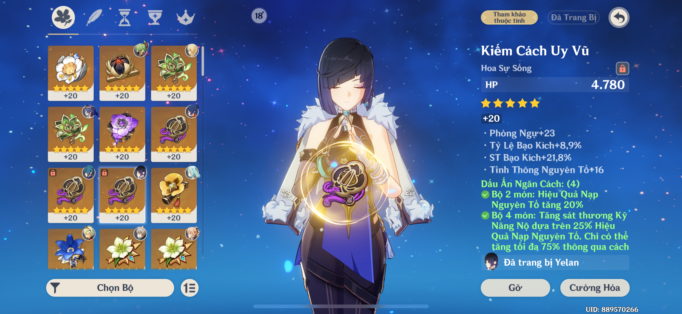 My artifacts all in crit rate and crit damge Genshin Impact | HoYoLAB