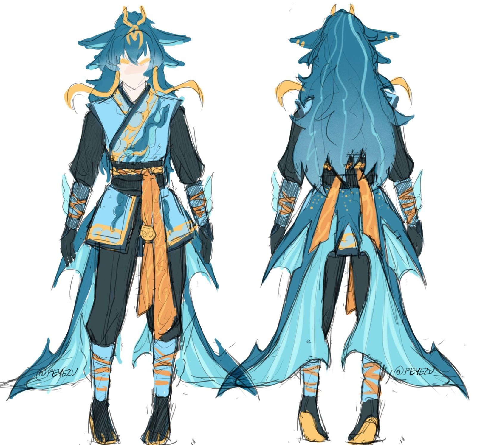 Lingyuan fan design🤩 Genshin Impact | HoYoLAB