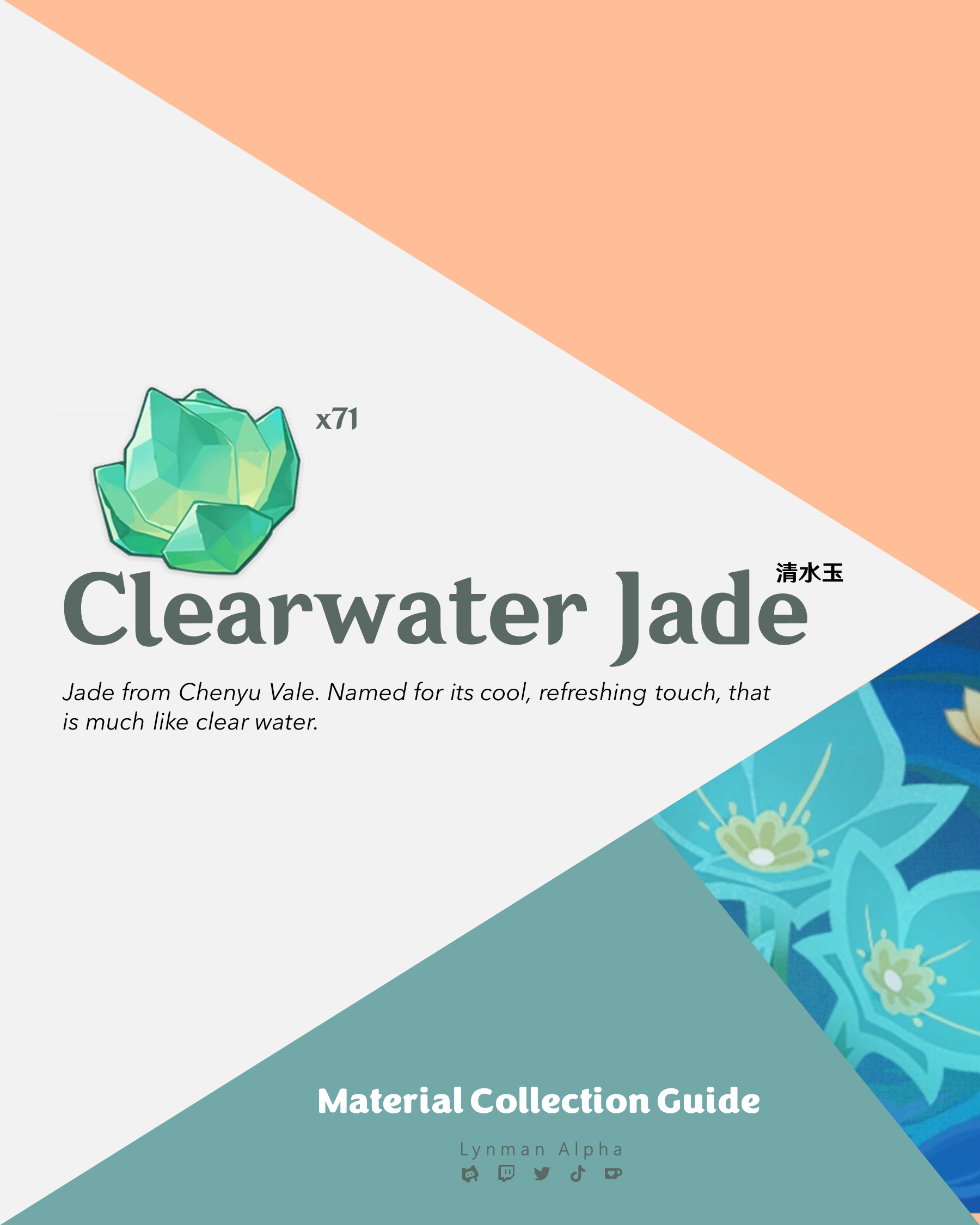 Clearwater Jade | Material Collection Guide [v4.4] Genshin Impact | HoYoLAB