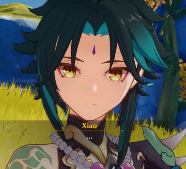 Theme 5! Favourite image of Xiao (there’s countless but I held myself ...