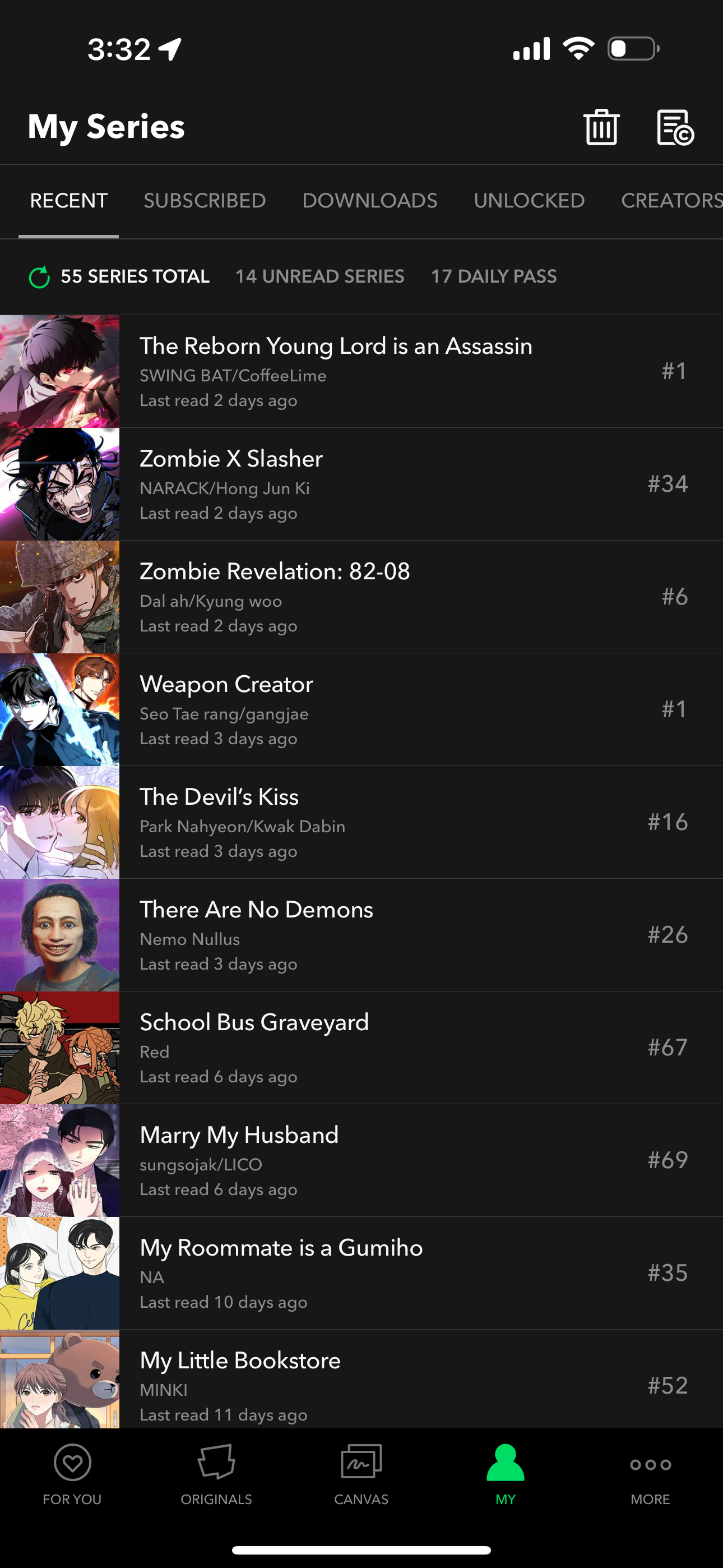 My WEBTOON History | HoYoLAB