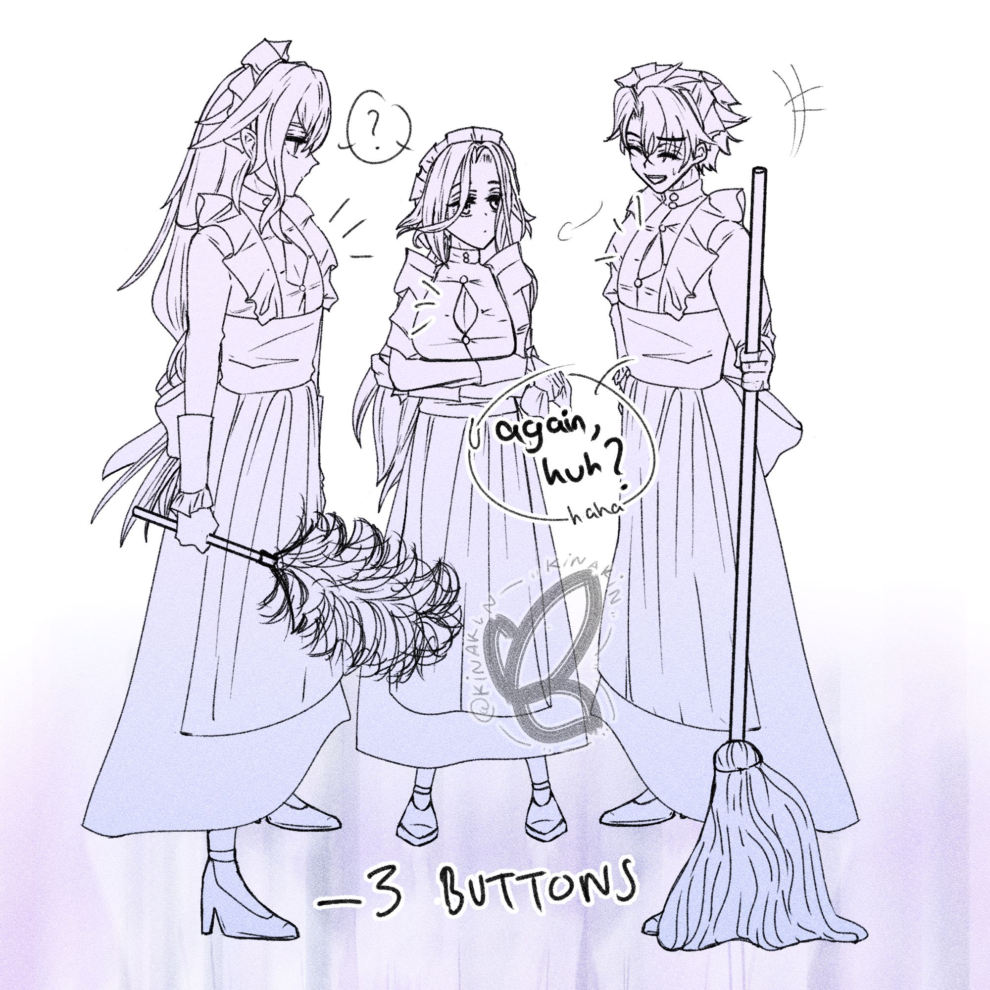 au; butler&maid -- buttons... Genshin Impact | HoYoLAB