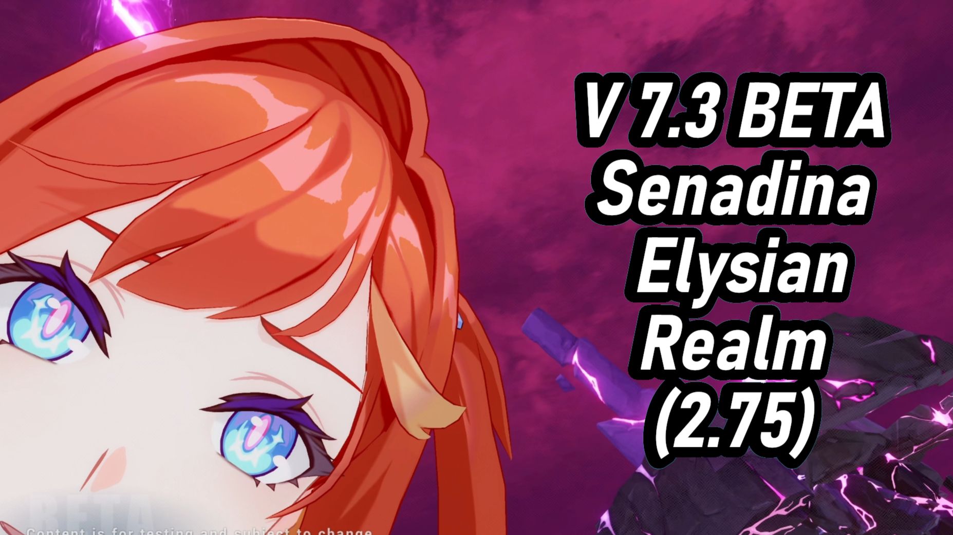 V7.3 BETA Senadina Elysian Realm Honkai Impact 3rd | HoYoLAB