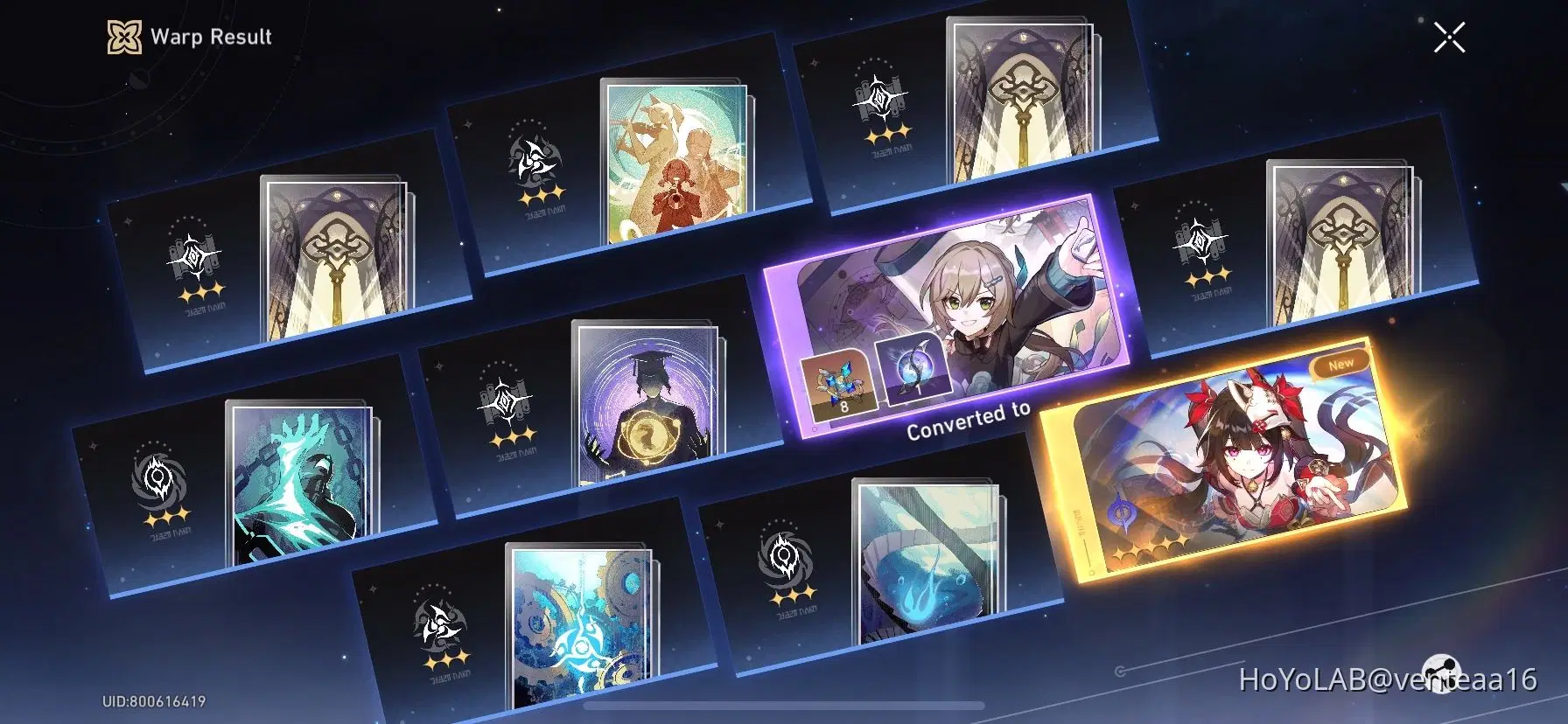 my luckiest hsr pulls 😭😭 Honkai: Star Rail | HoYoLAB