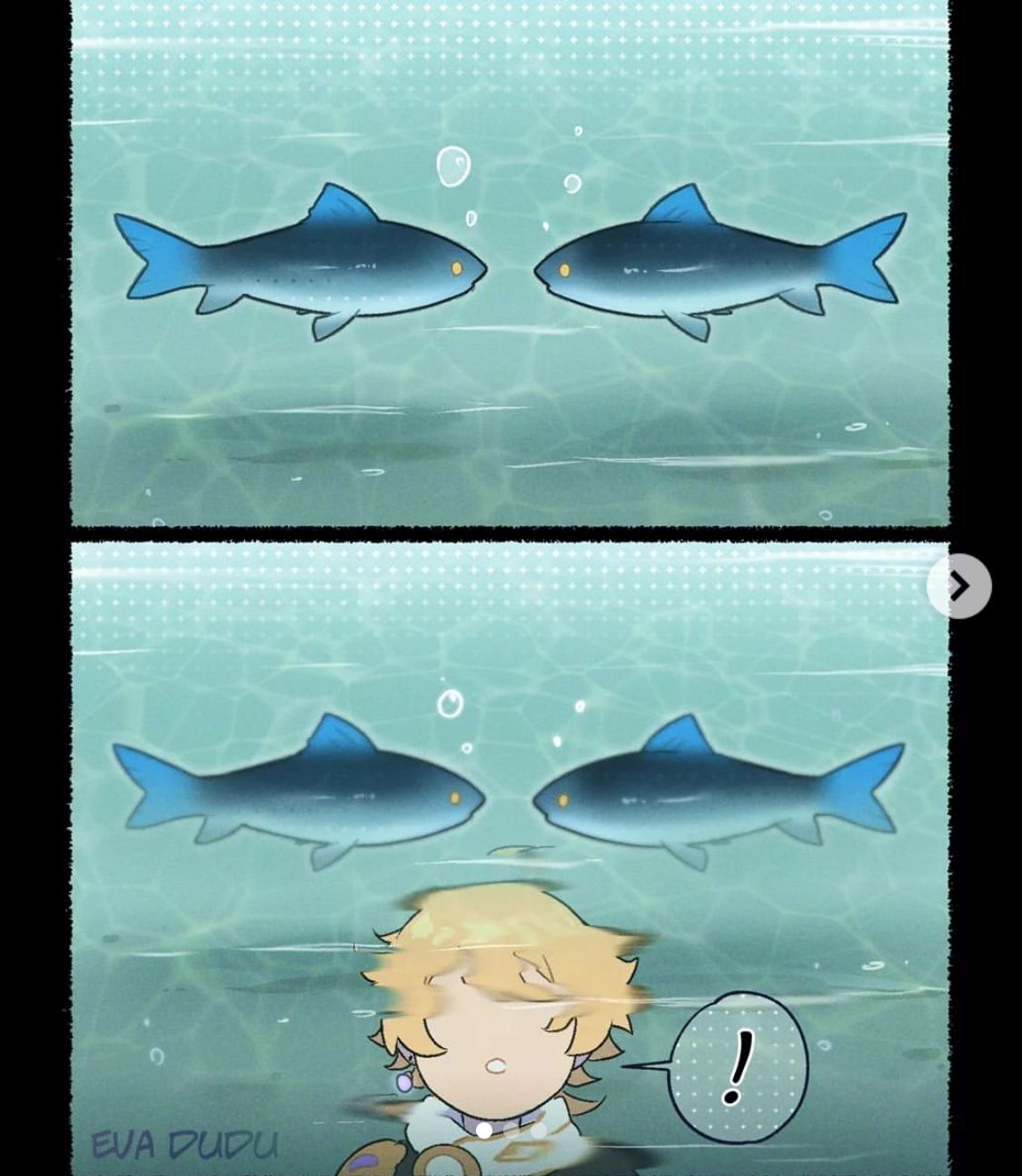 The cursed fish 🐟 Genshin Impact | HoYoLAB