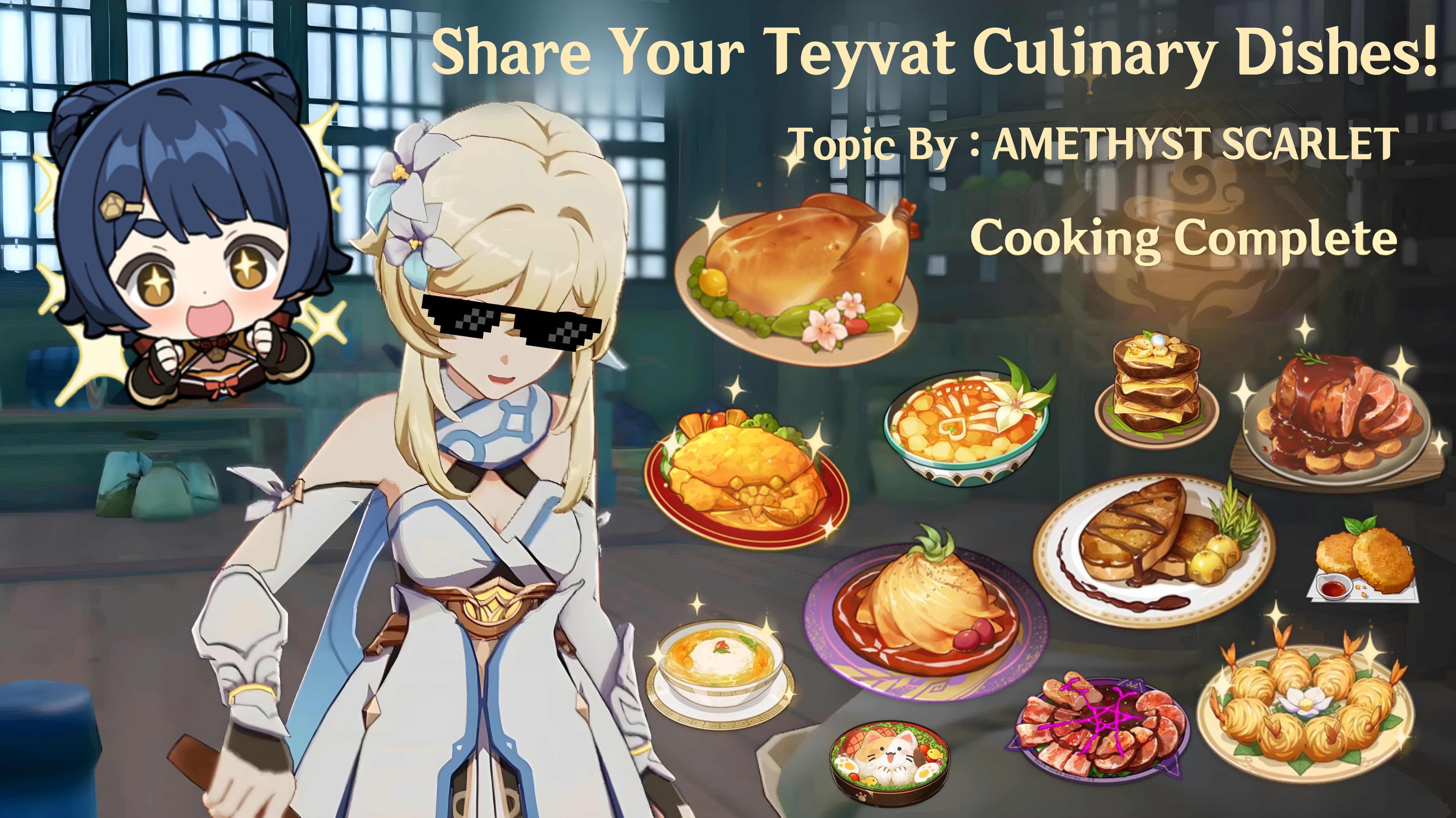 [ 🌟 ] Show Me Your Teyvat Culinary Dishes! Genshin Impact | HoYoLAB