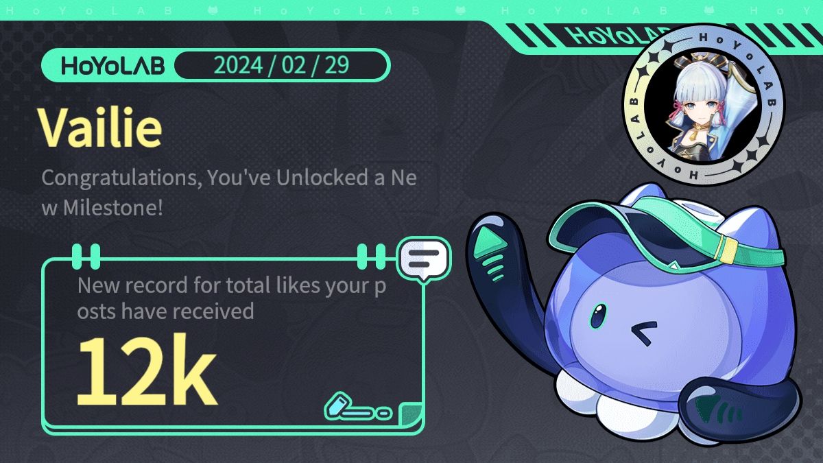 OMG THANKS | HoYoLAB