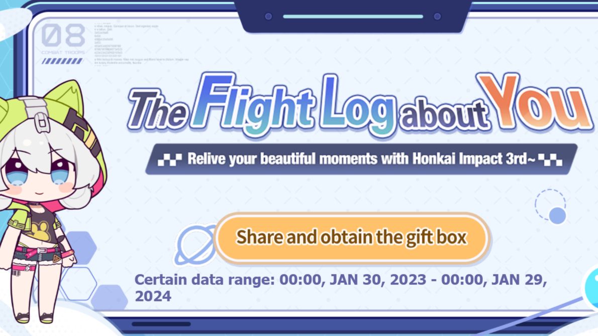 Web event The Flight Log about You is available. Relive the beautiful moments to win Crystals ...