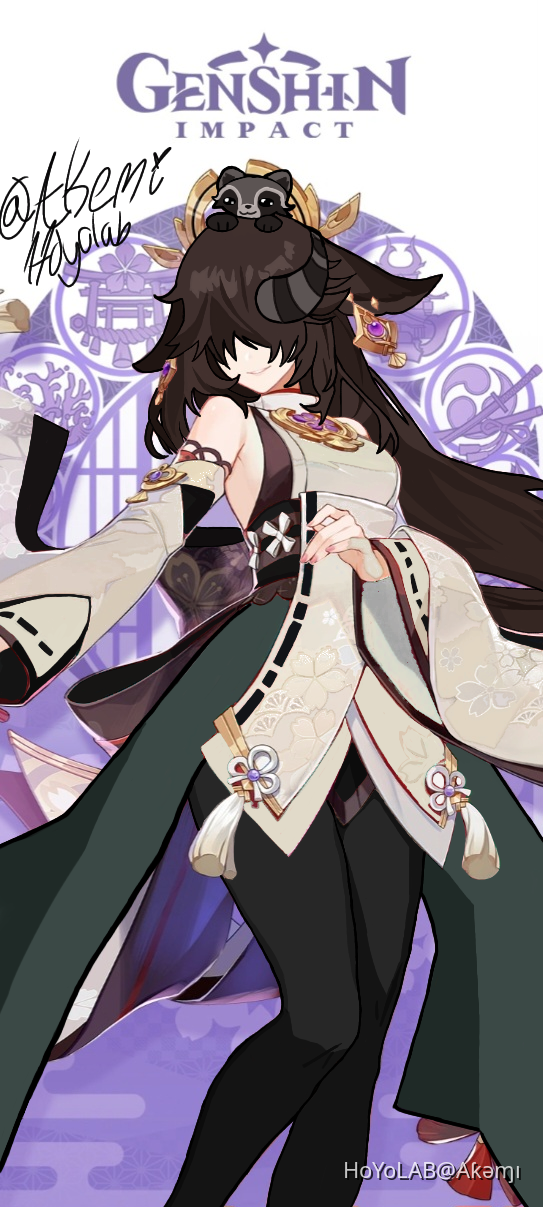 Poe Miko (and Karl) Genshin Impact | HoYoLAB