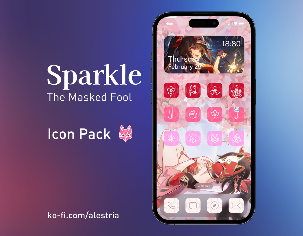 Custom Sparkle Themed App Icon Pack Honkai: Star Rail | HoYoLAB