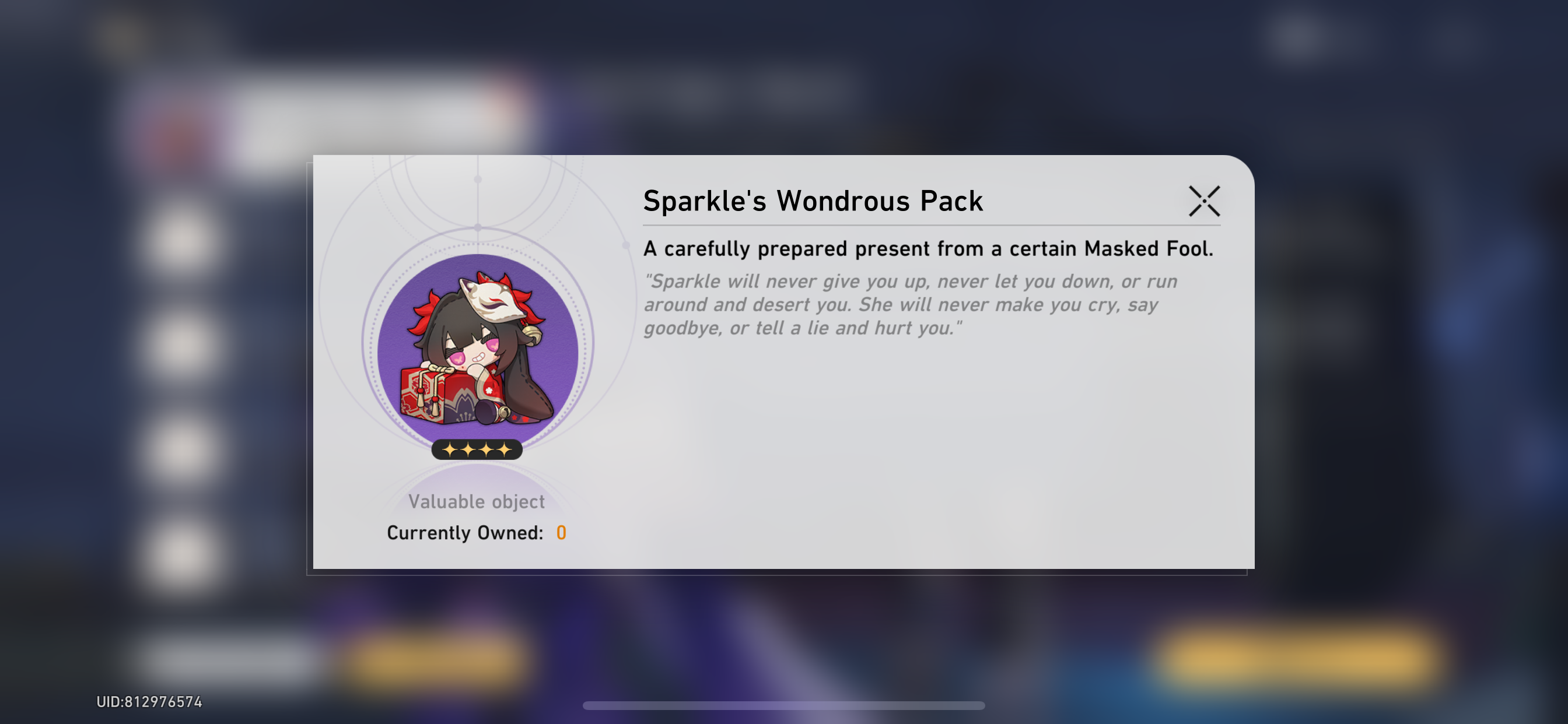 Sparkle is sending Rick roll to everyone Honkai: Star Rail | HoYoLAB