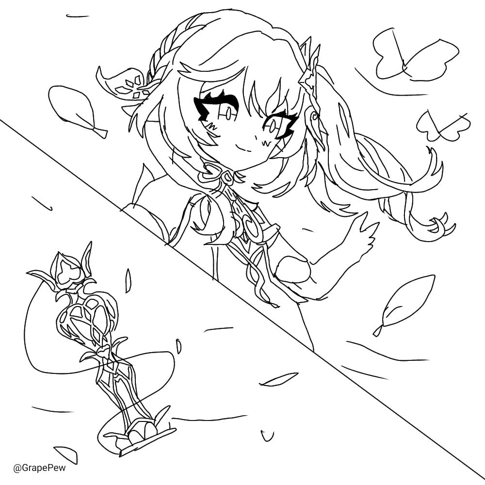 ^*Nahida Fan art Drawing!*^ Genshin Impact | HoYoLAB