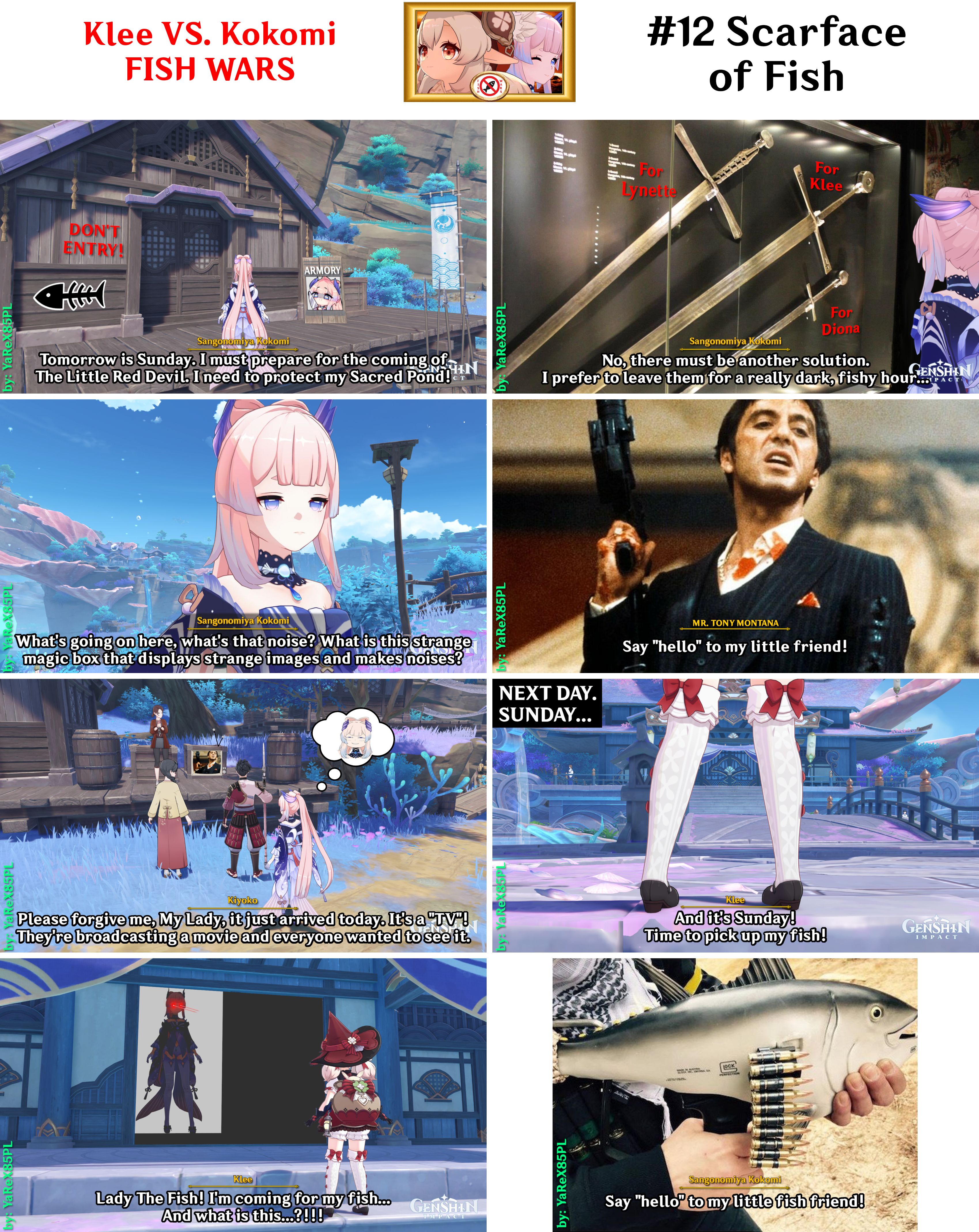 Scarface of Fish (Fish Wars #12) Genshin Impact | HoYoLAB