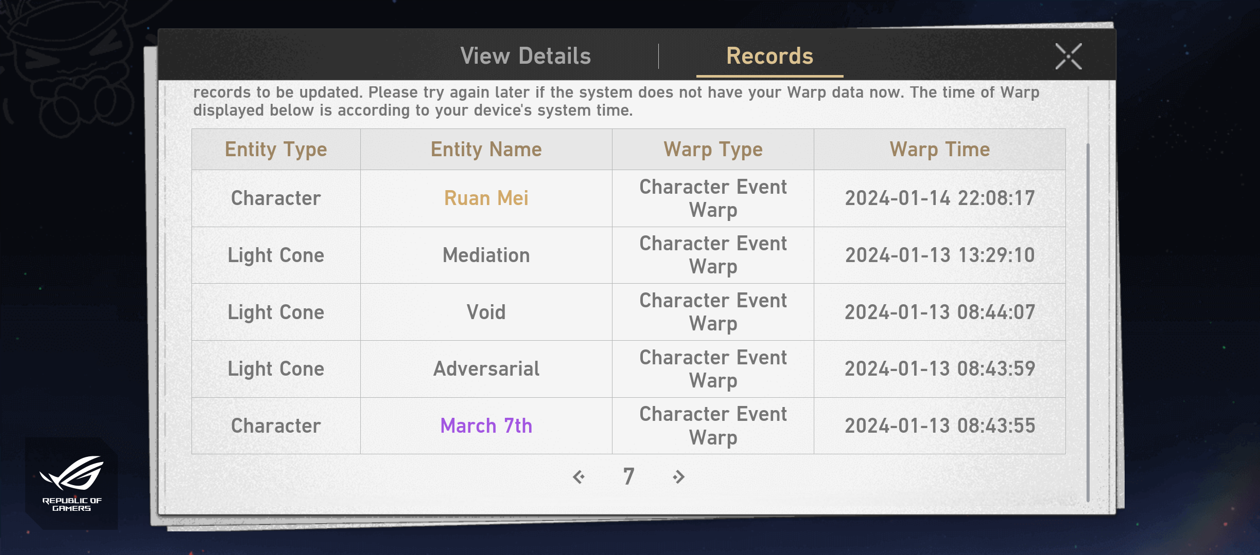 Counter 20 and 50/50 Honkai: Star Rail | HoYoLAB
