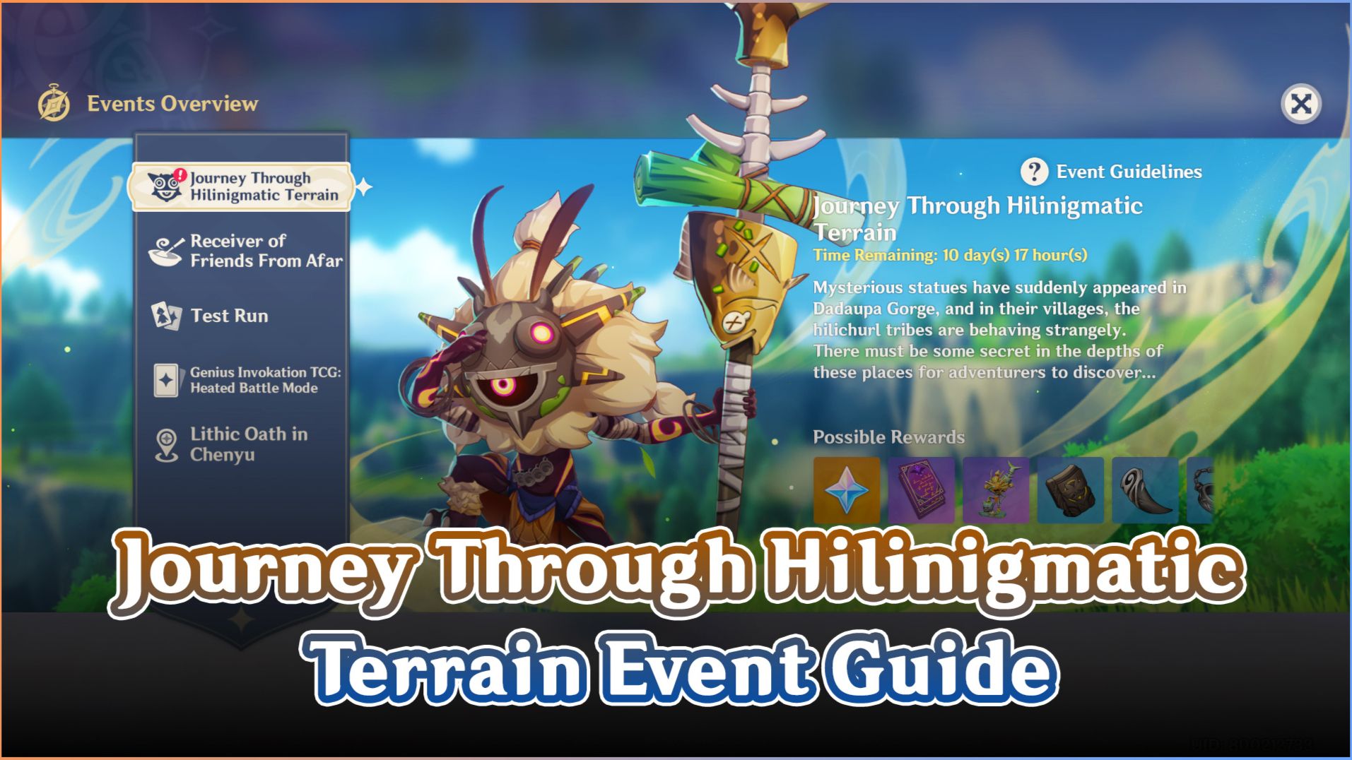 [V4.4] Journey Through Hilinigmatic Terrain Event Guide | All Stages ...