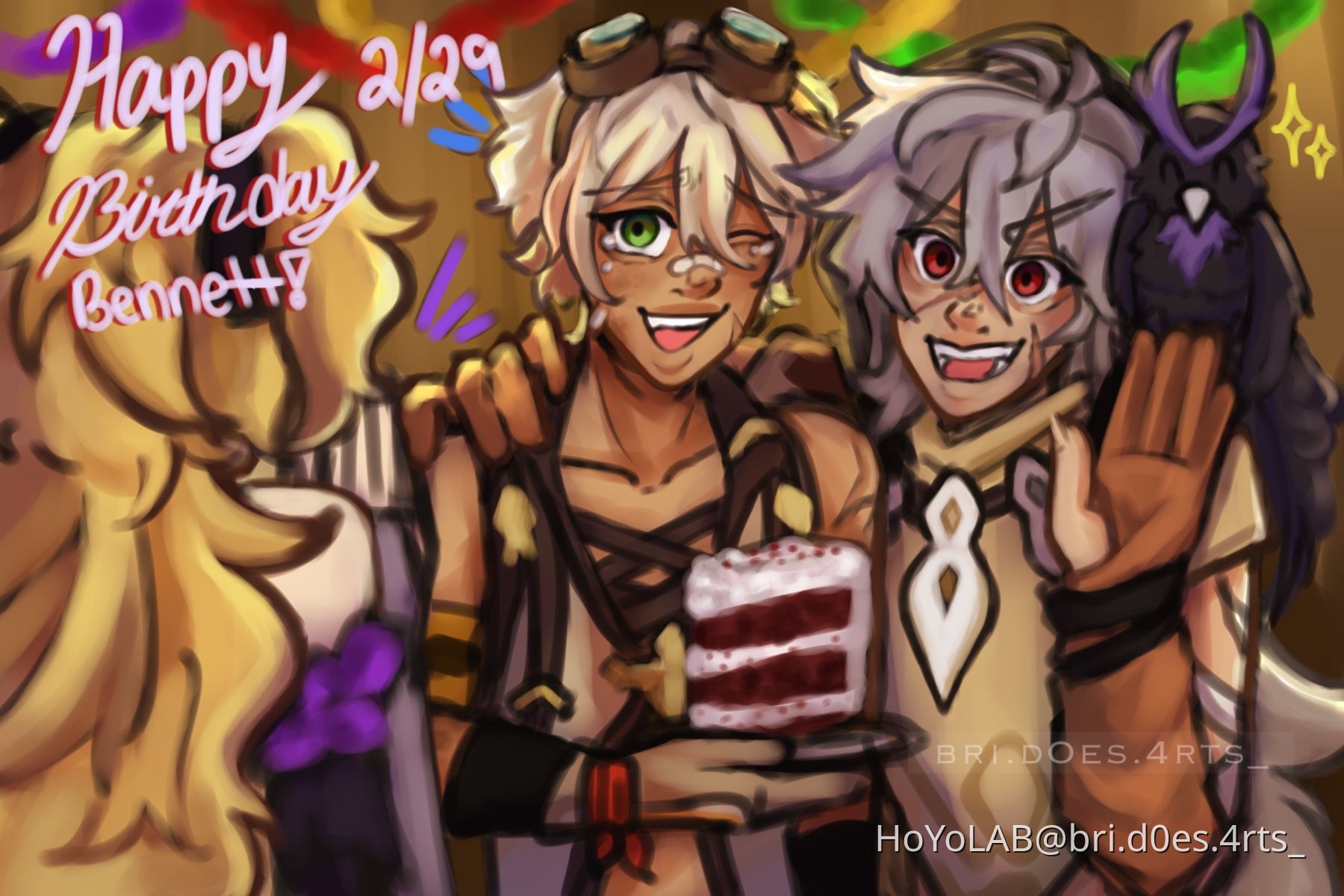 Happy Birthday Bennett🎉🥳 Genshin Impact | HoYoLAB