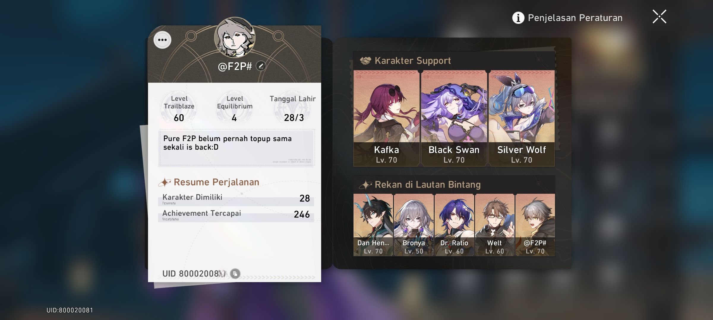 PDHL AKUN SEPUH TPI KEBANGETAN GA PUNYA LC INI⁉️😭😭😭 Genshin Impact ...