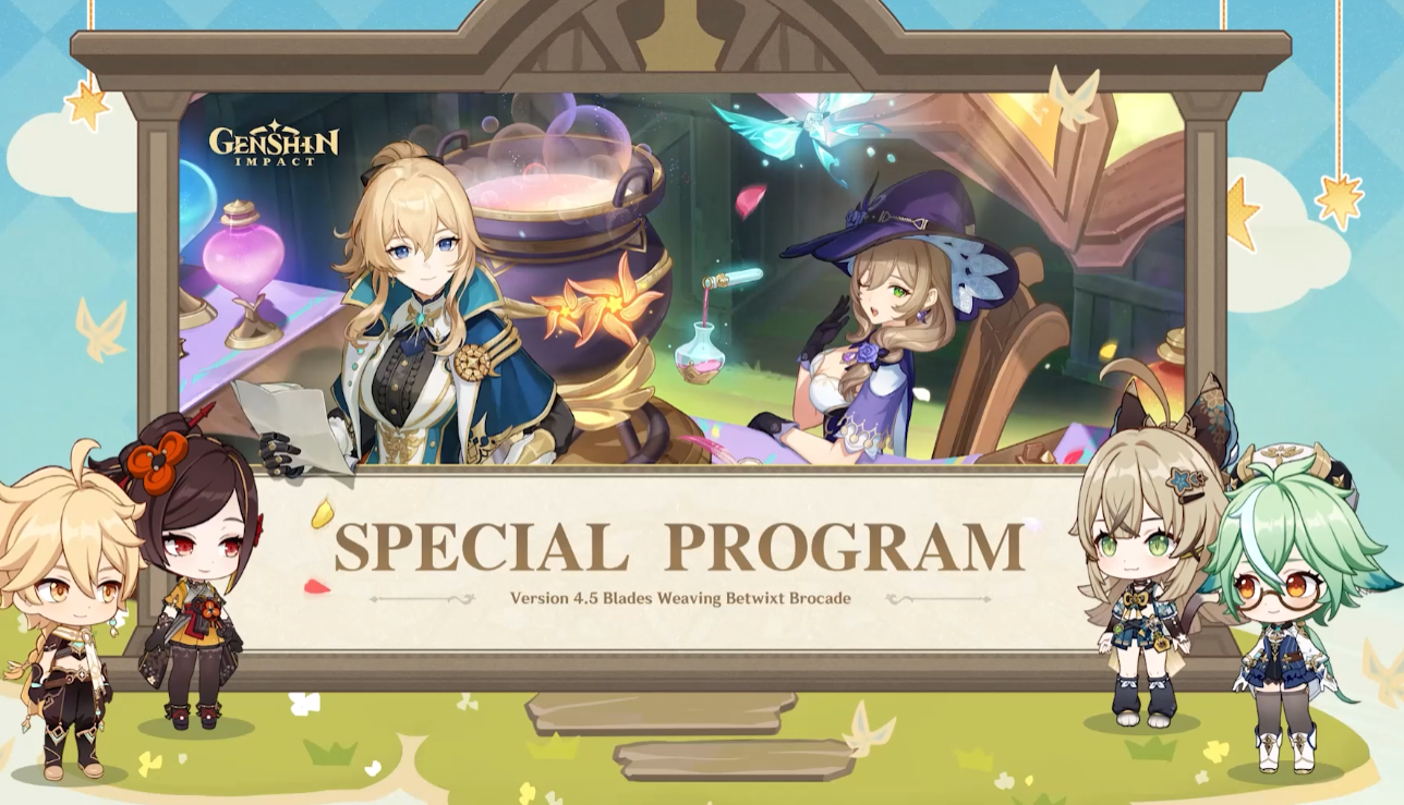 4.5 Special Program Livestream Overview (ITA-ENG) Genshin Impact ...