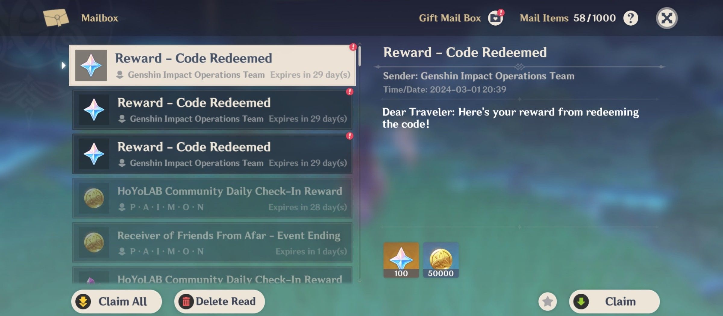 Easy 300 primogems. Claim your free limited code now! Genshin Impact ...