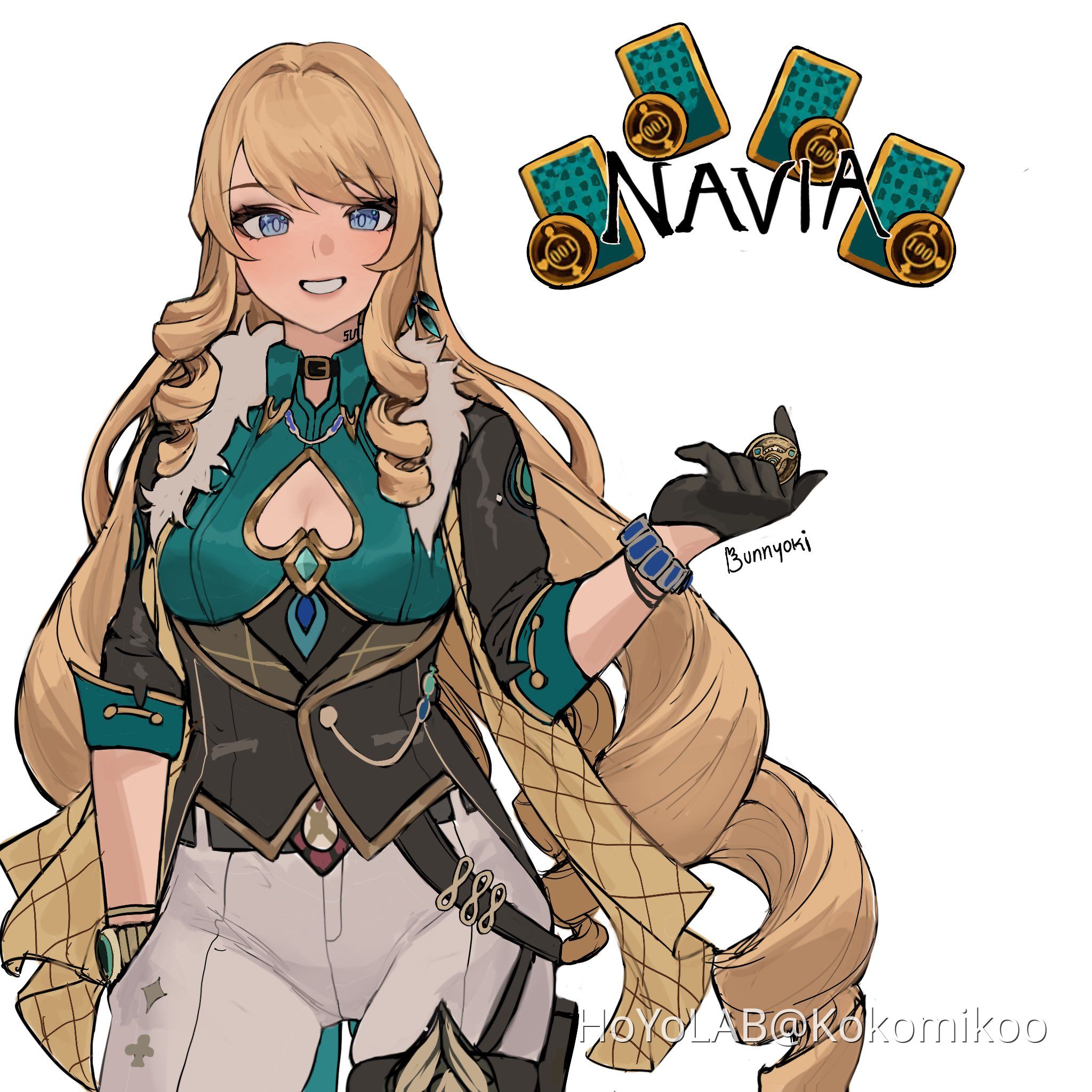 Navia !! Genshin Impact | HoYoLAB