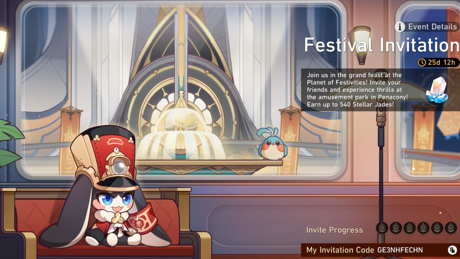 Invitation Code Honkai: Star Rail | HoYoLAB
