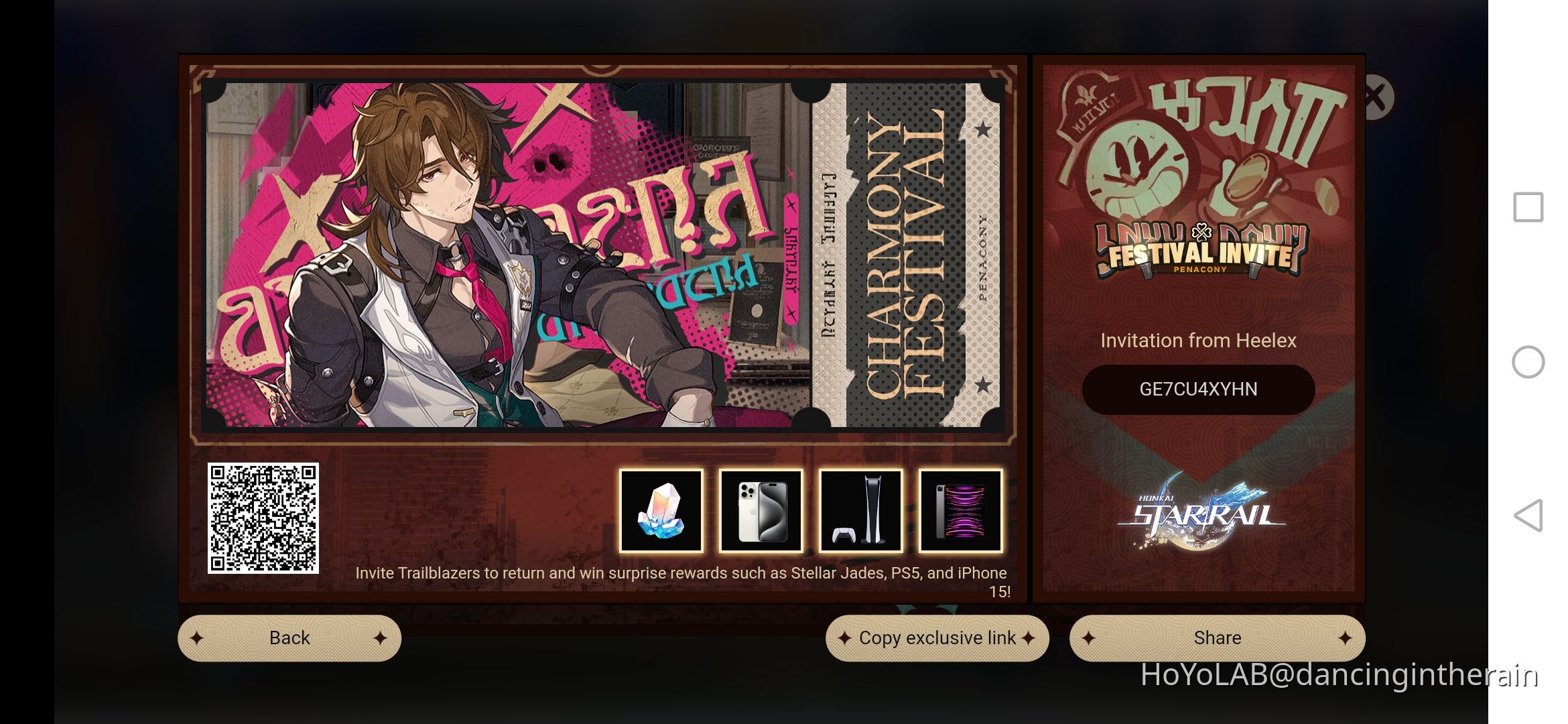 Charmony Festival!! Honkai: Star Rail | HoYoLAB