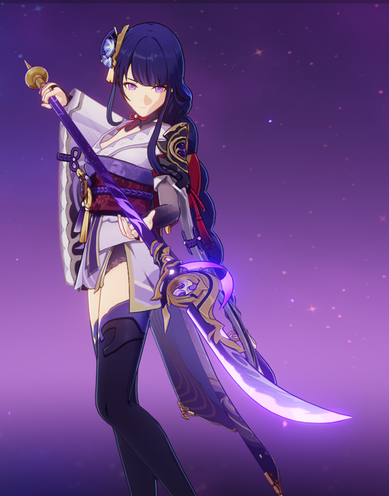 Showing off My Raiden!💜⚡ Genshin Impact | HoYoLAB