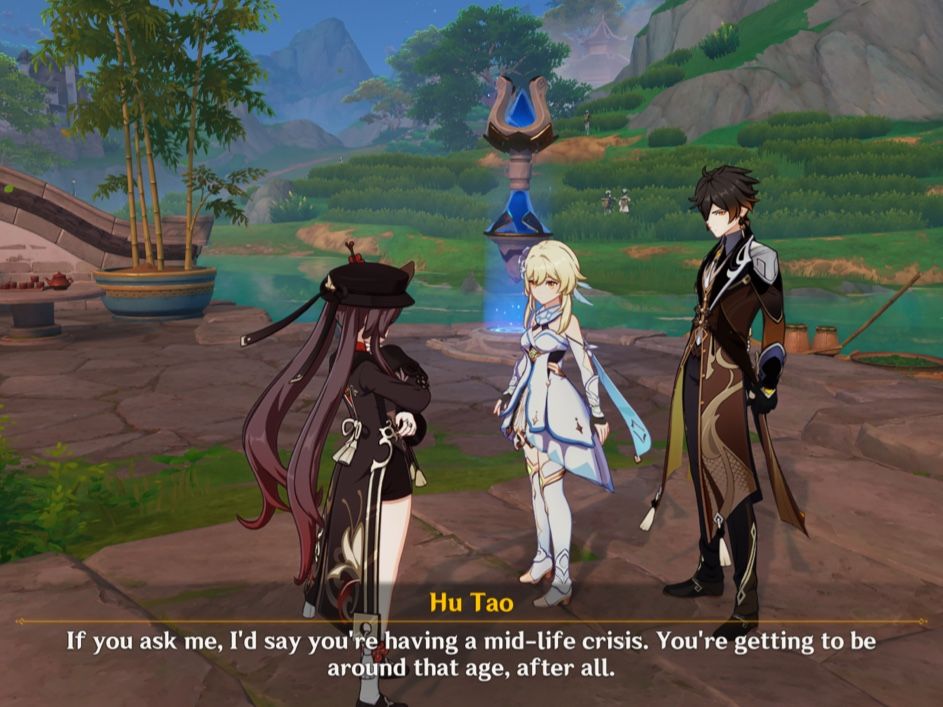 Hu Tao going for the throat Genshin Impact | HoYoLAB