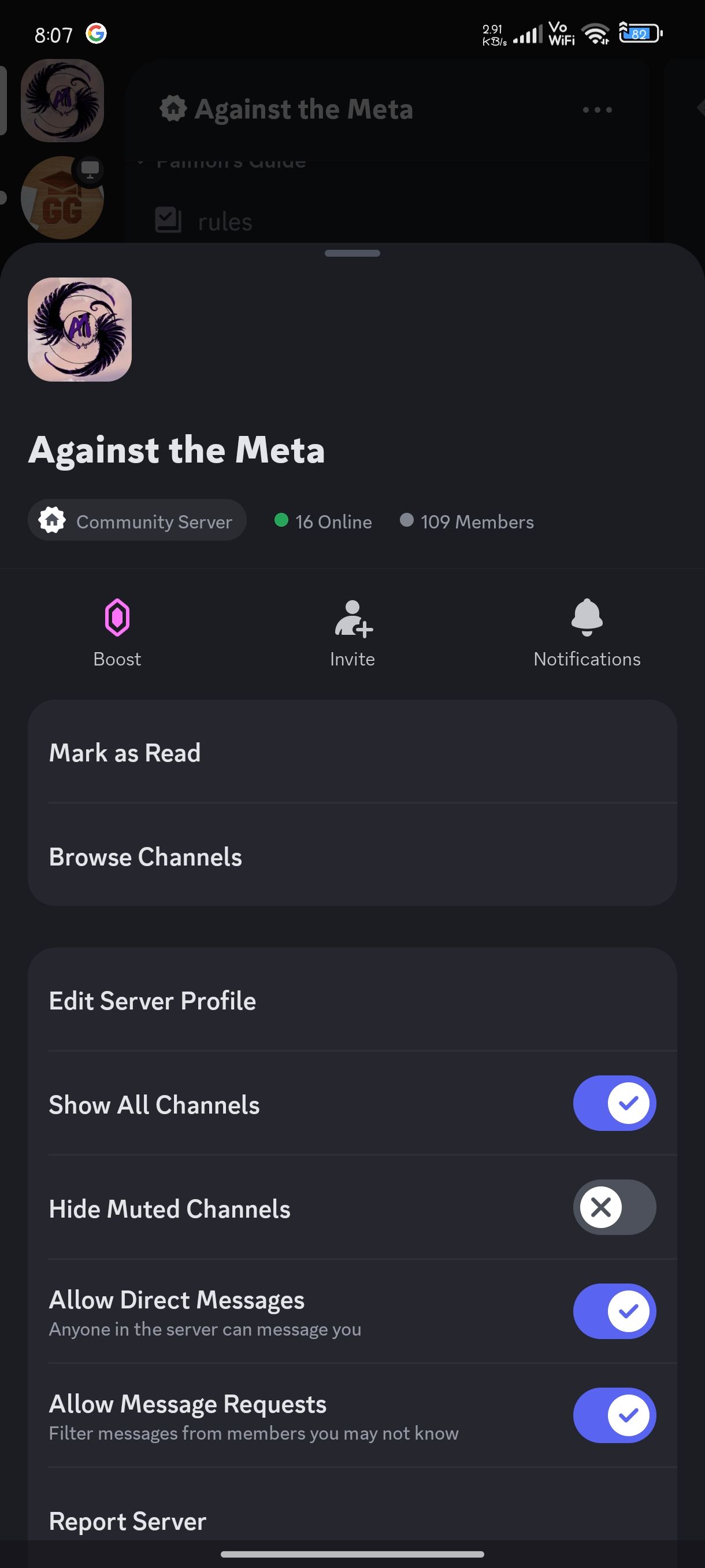 You should totally consider joining this great discord server created ...