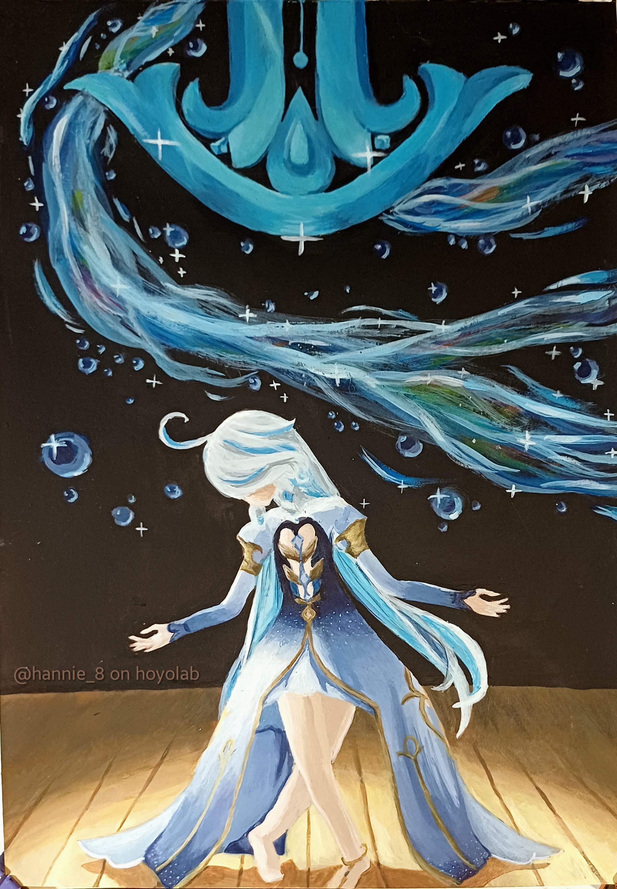 Foçalors painting Genshin Impact | HoYoLAB
