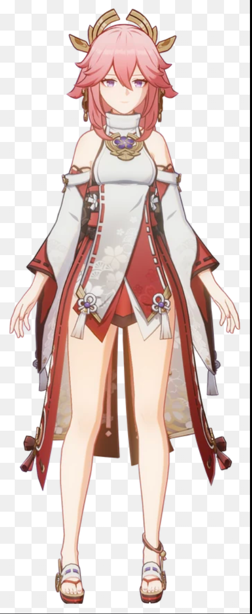 yae miko genderbend Genshin Impact | HoYoLAB