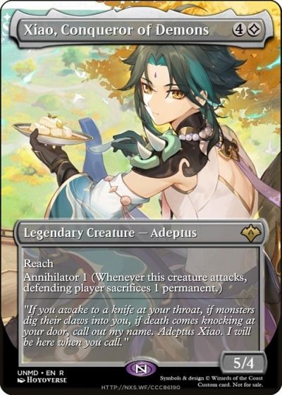 Theme 5: share an image of Xiao you like best Genshin Impact | HoYoLAB