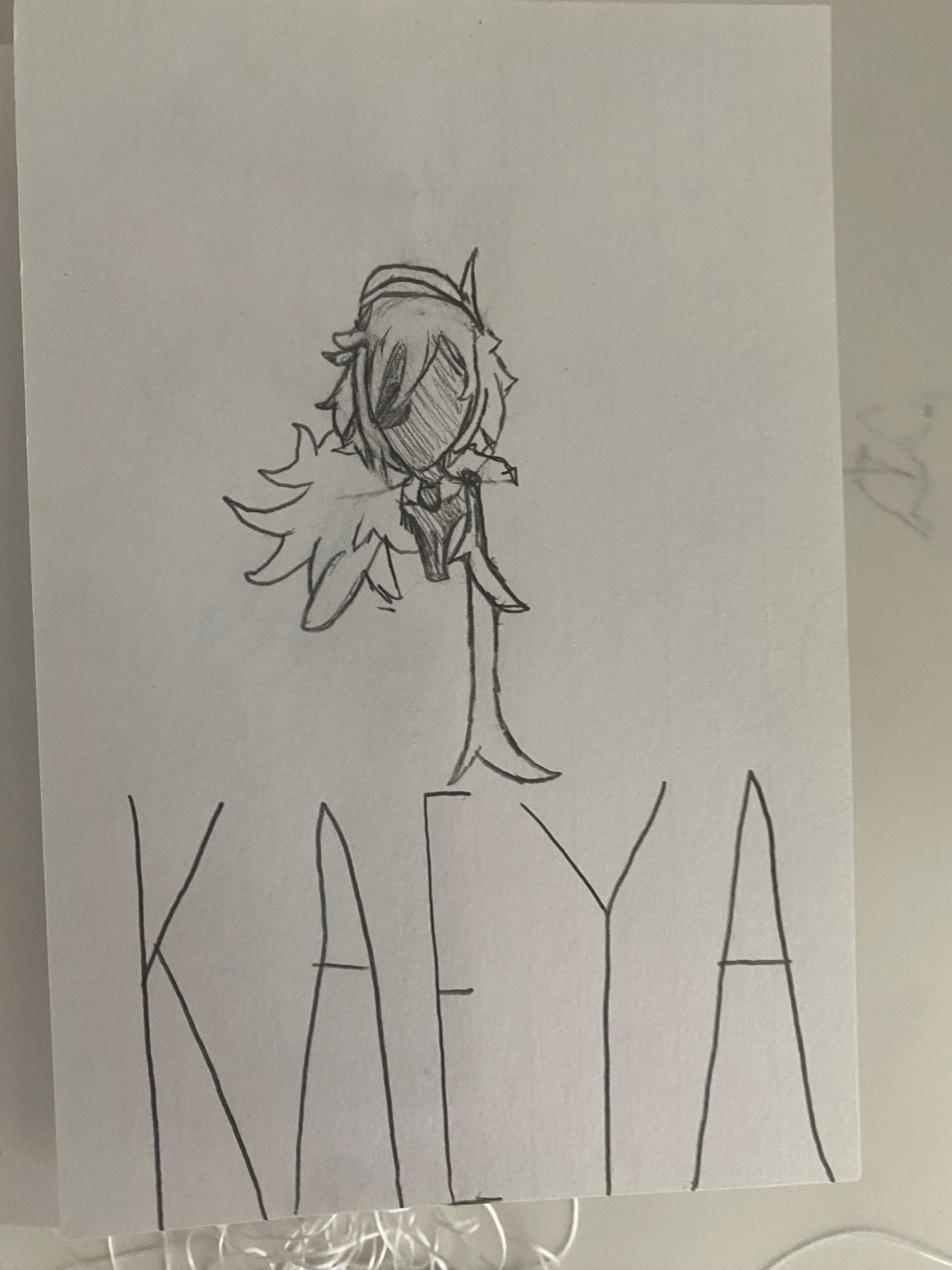 Kaeya drawing Genshin Impact | HoYoLAB