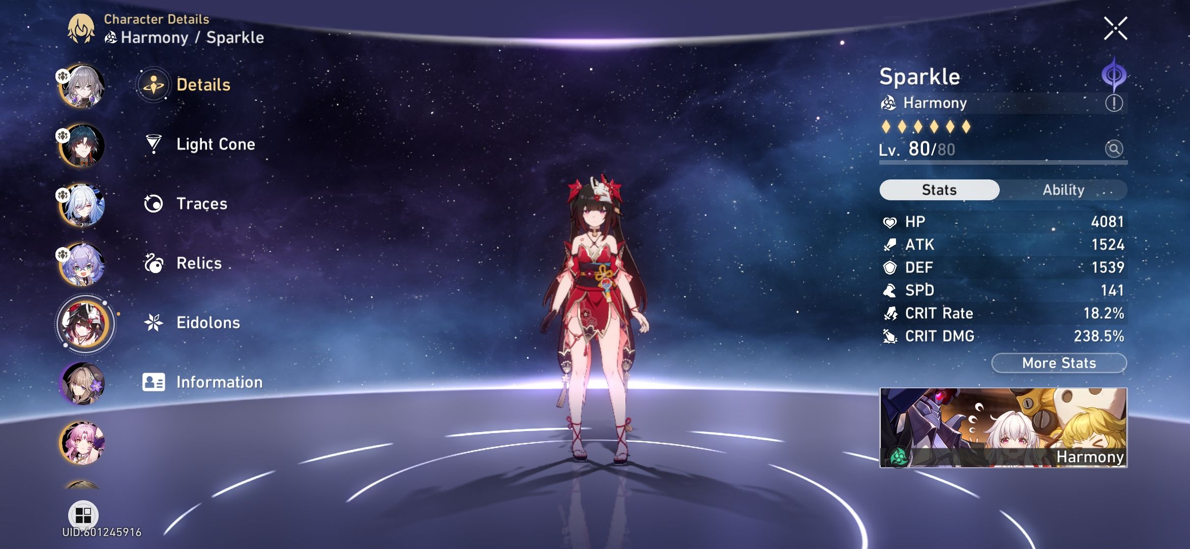 sparkle Honkai: Star Rail | HoYoLAB