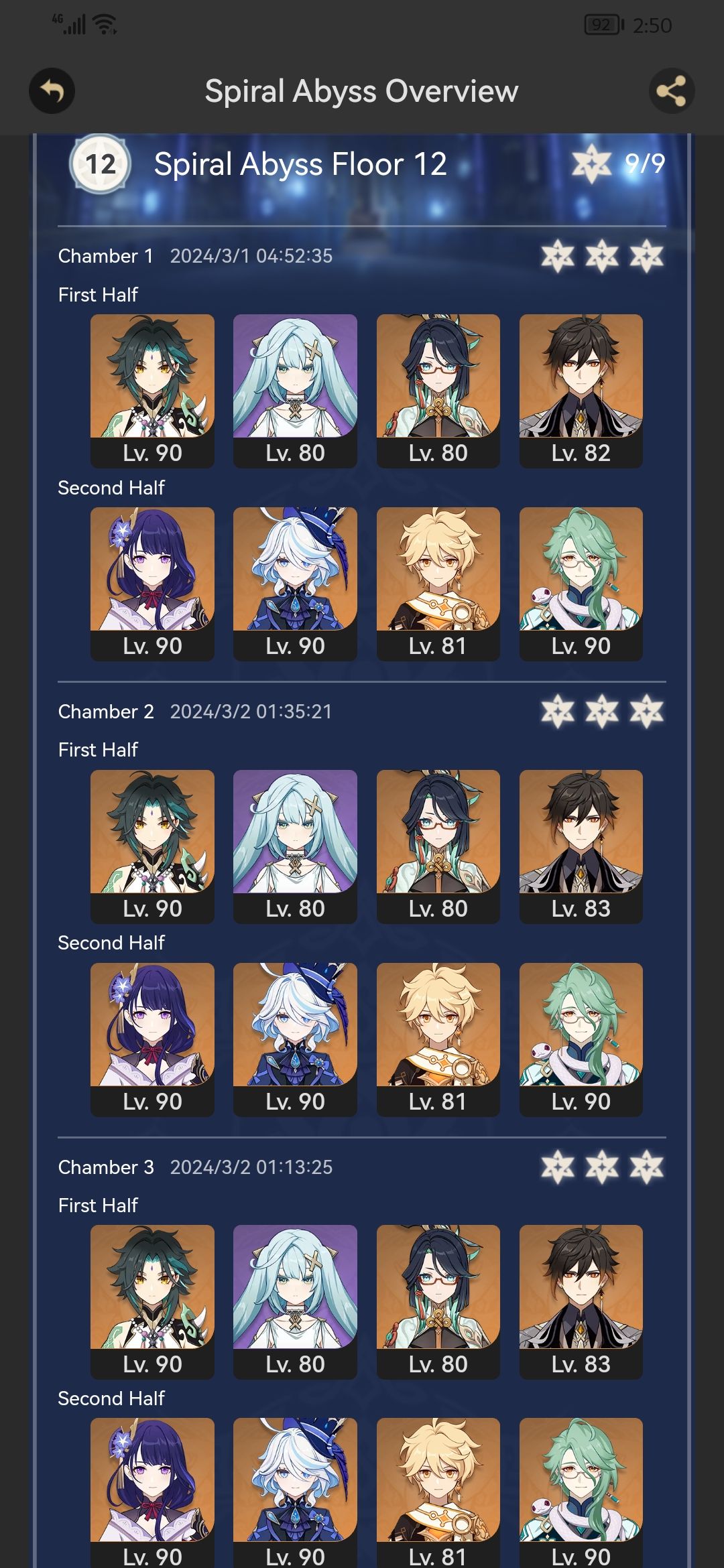 Spiral abyss floor 12 Genshin Impact | HoYoLAB