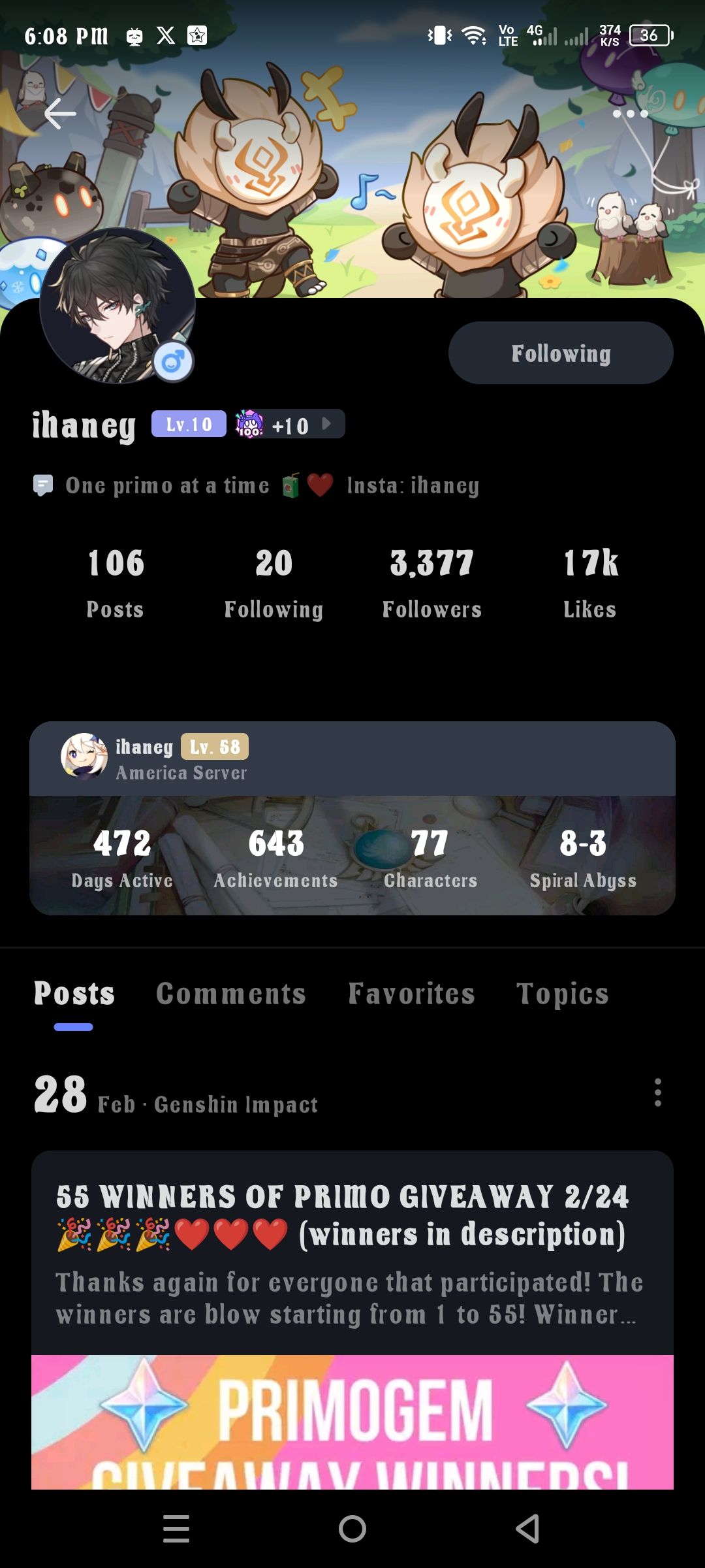 I WON A WELKIN Genshin Impact | HoYoLAB