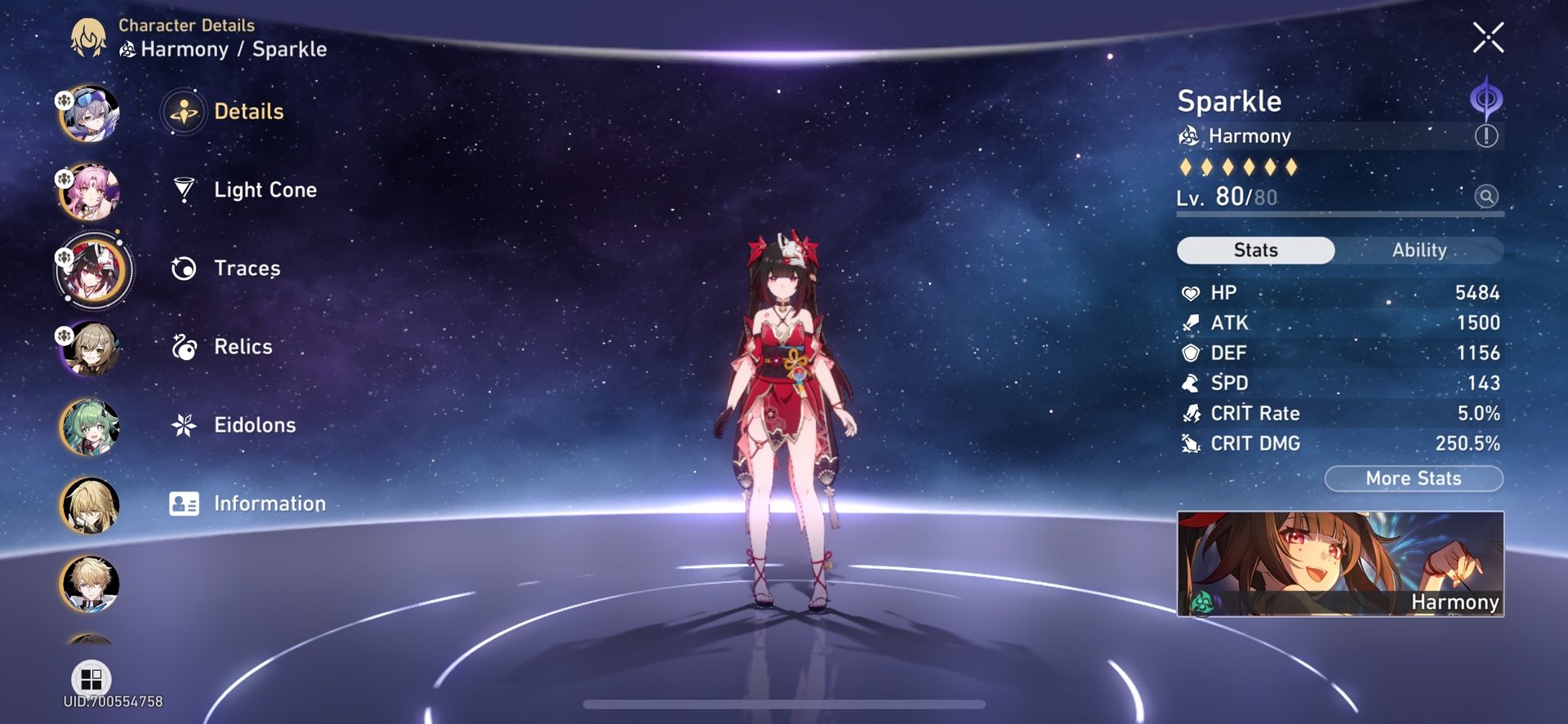 My Sparkle build Honkai: Star Rail | HoYoLAB