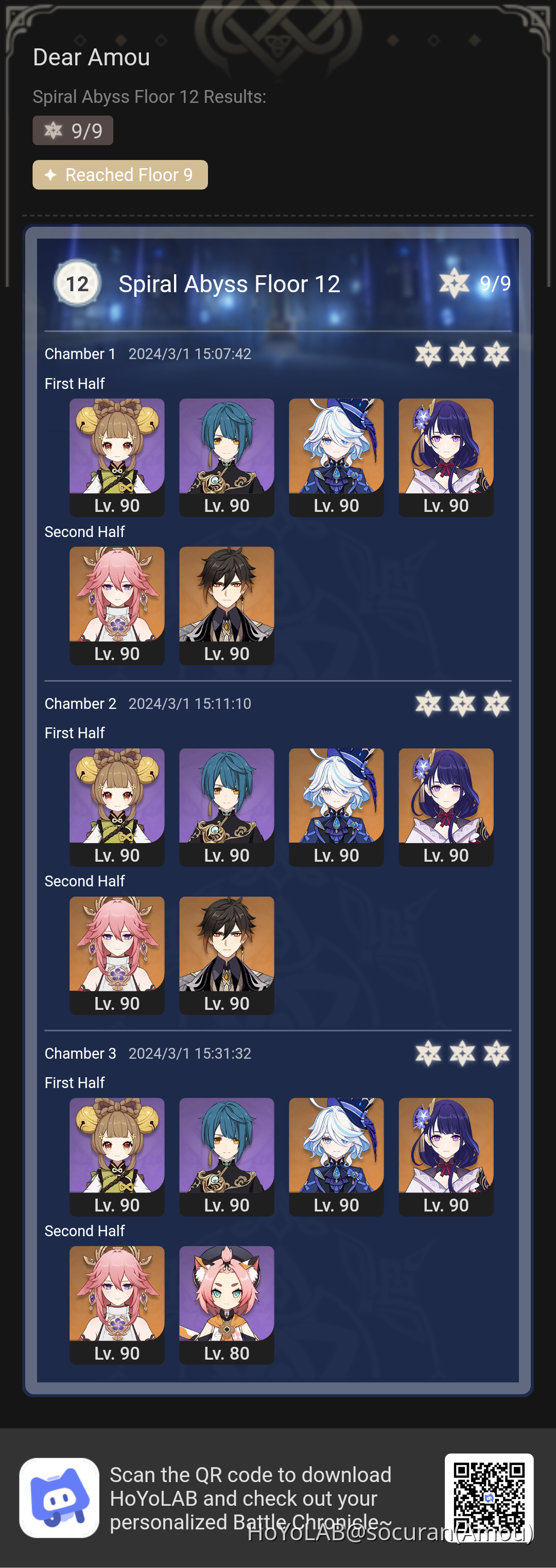 spiral abyss team comp Genshin Impact | HoYoLAB