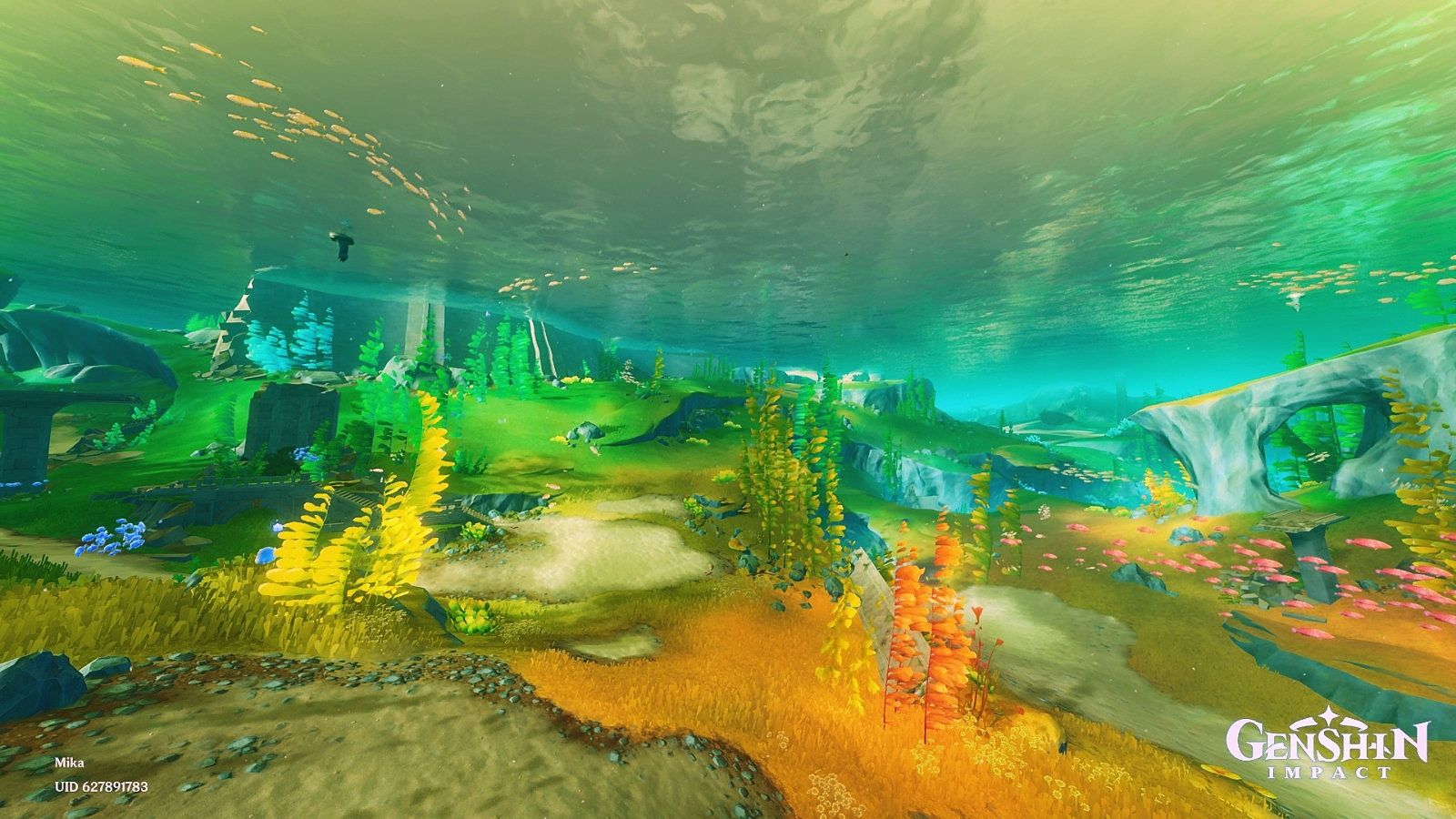 Sunset Underwater Genshin Impact | HoYoLAB