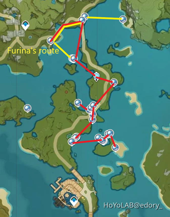 Loach Pearl Farming Route (30 per 2 days!)(and it's not useless ...